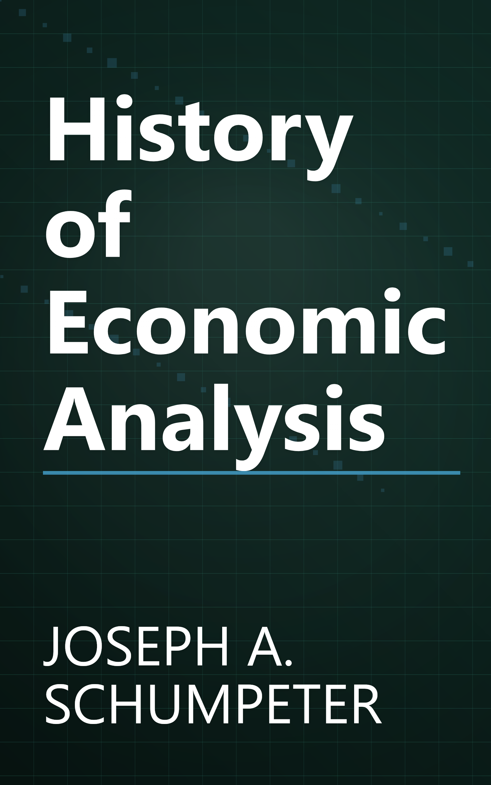 History of Economic Analysis book cover