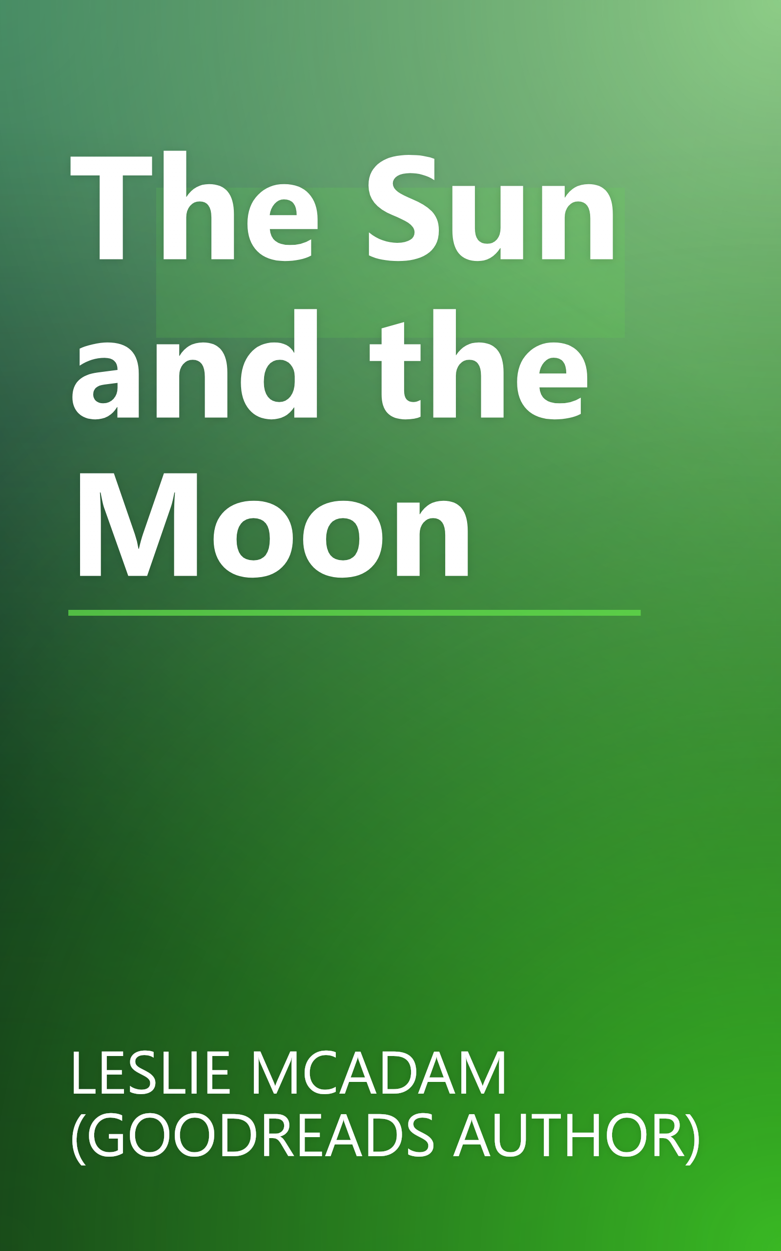 The Sun and the Moon book cover