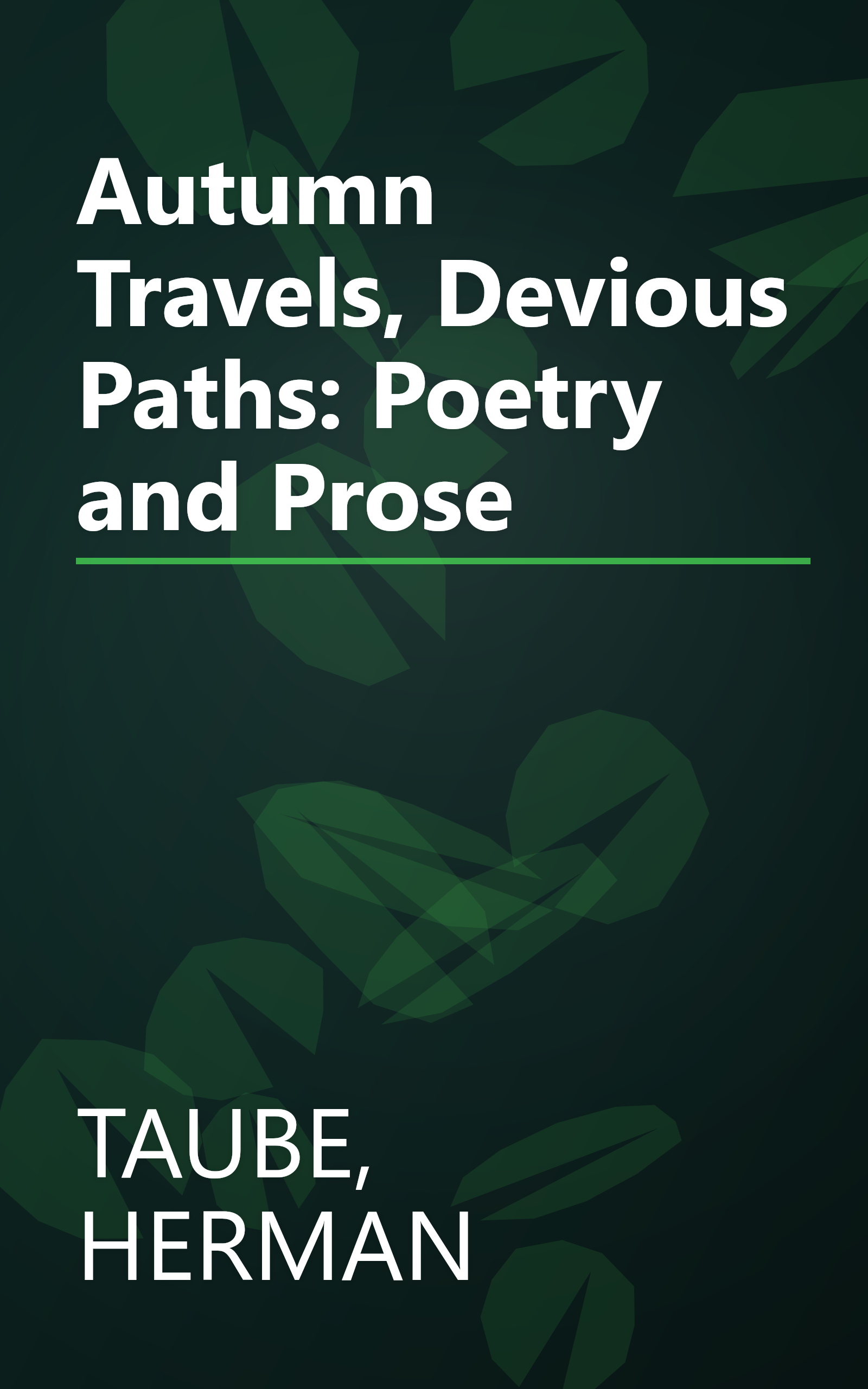 Autumn Travels, Devious Paths: Poetry and Prose book cover