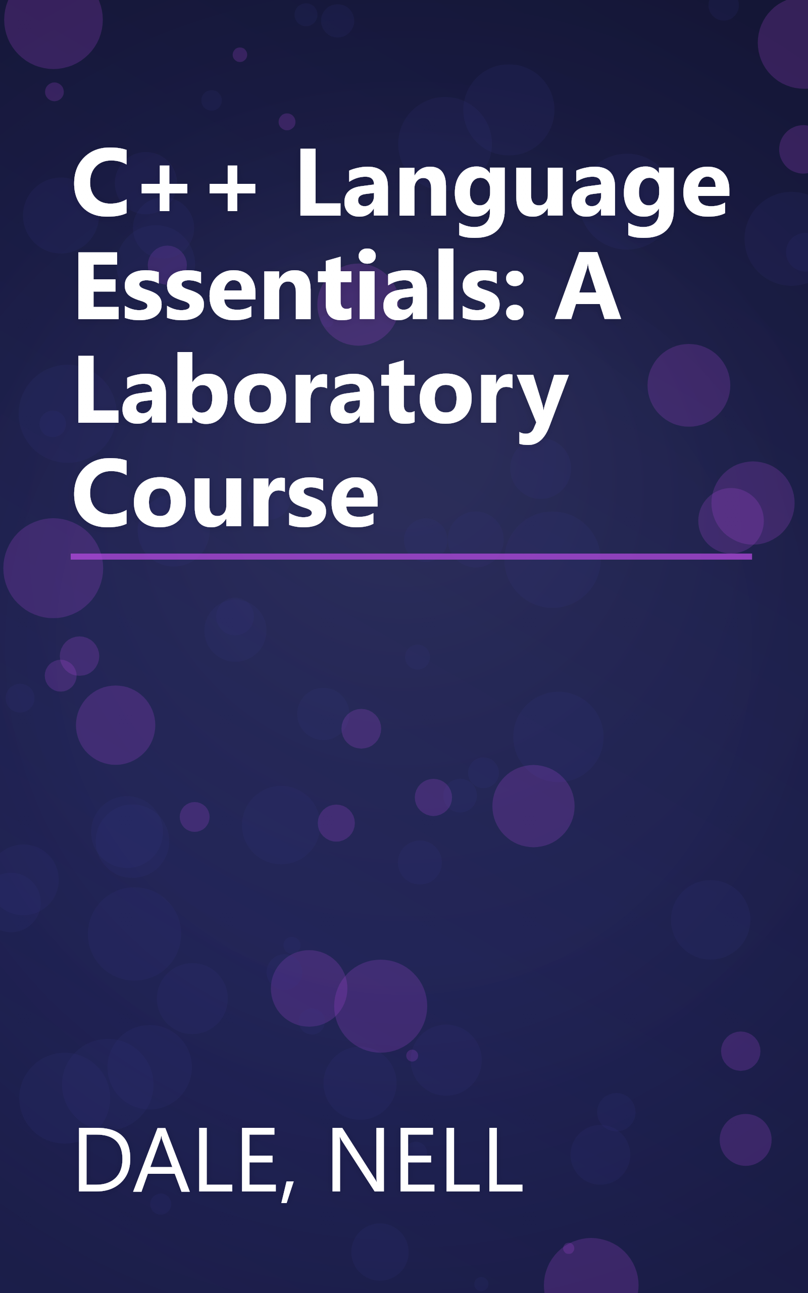 C++ Language Essentials: A Laboratory Course book cover