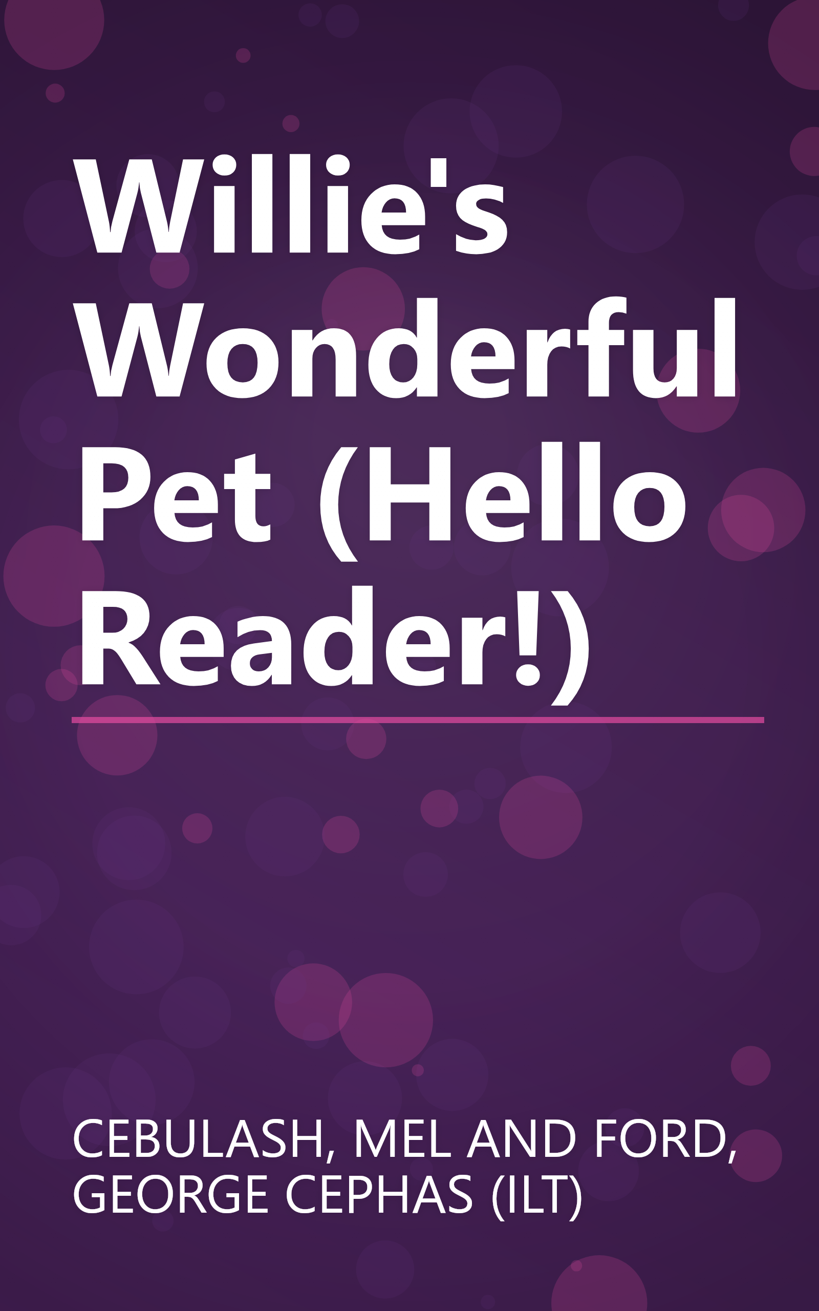 Willie's Wonderful Pet (Hello Reader!) book cover
