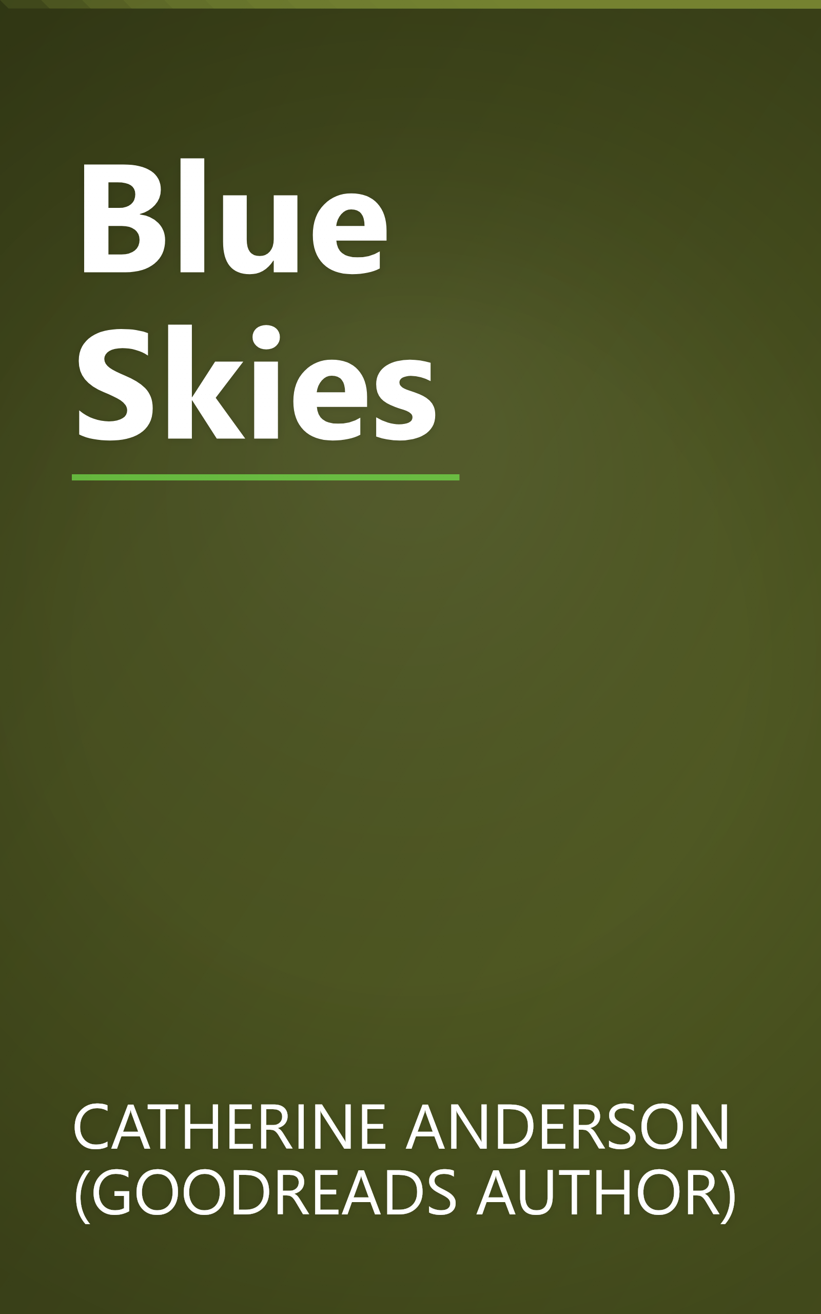 Blue Skies book cover