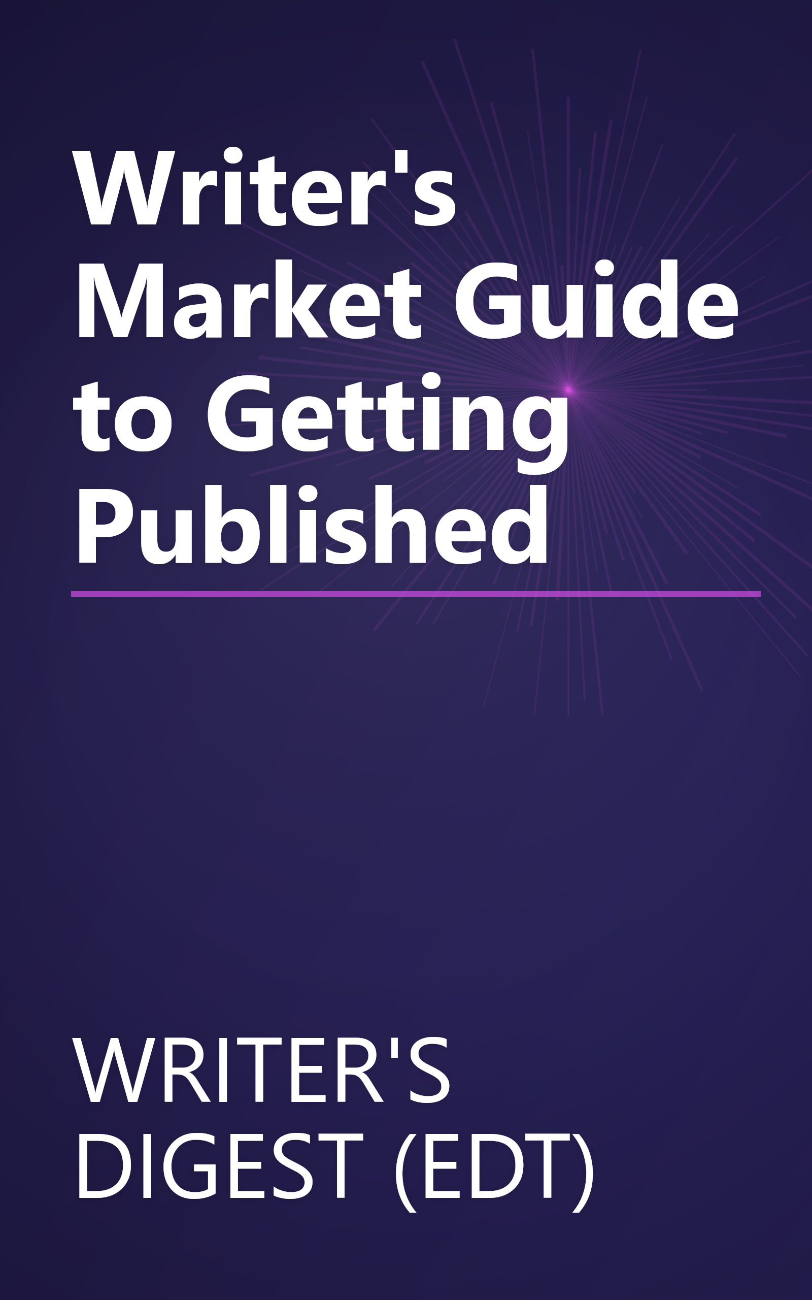 Writer's Market Guide to Getting Published book cover