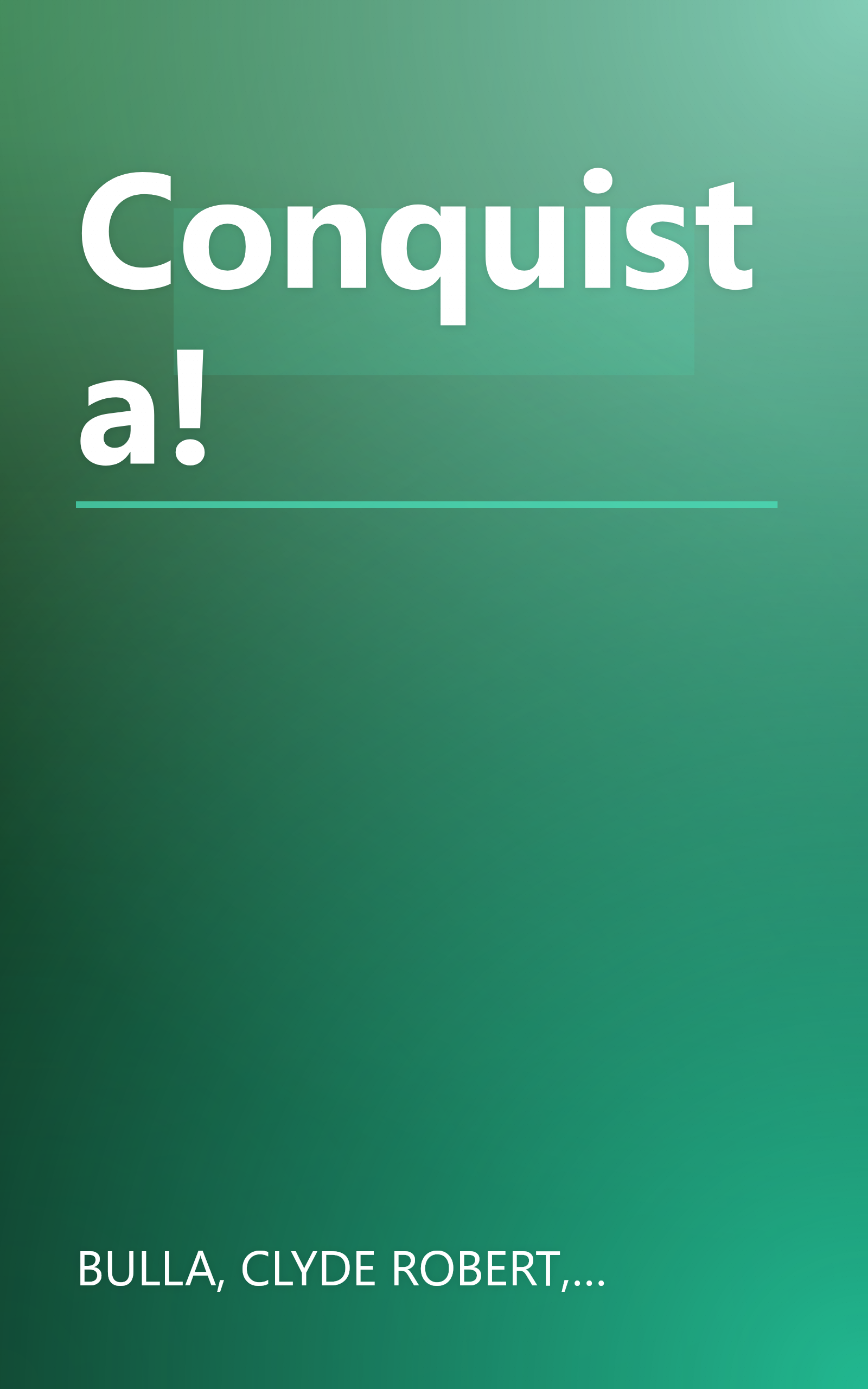 Conquista! book cover