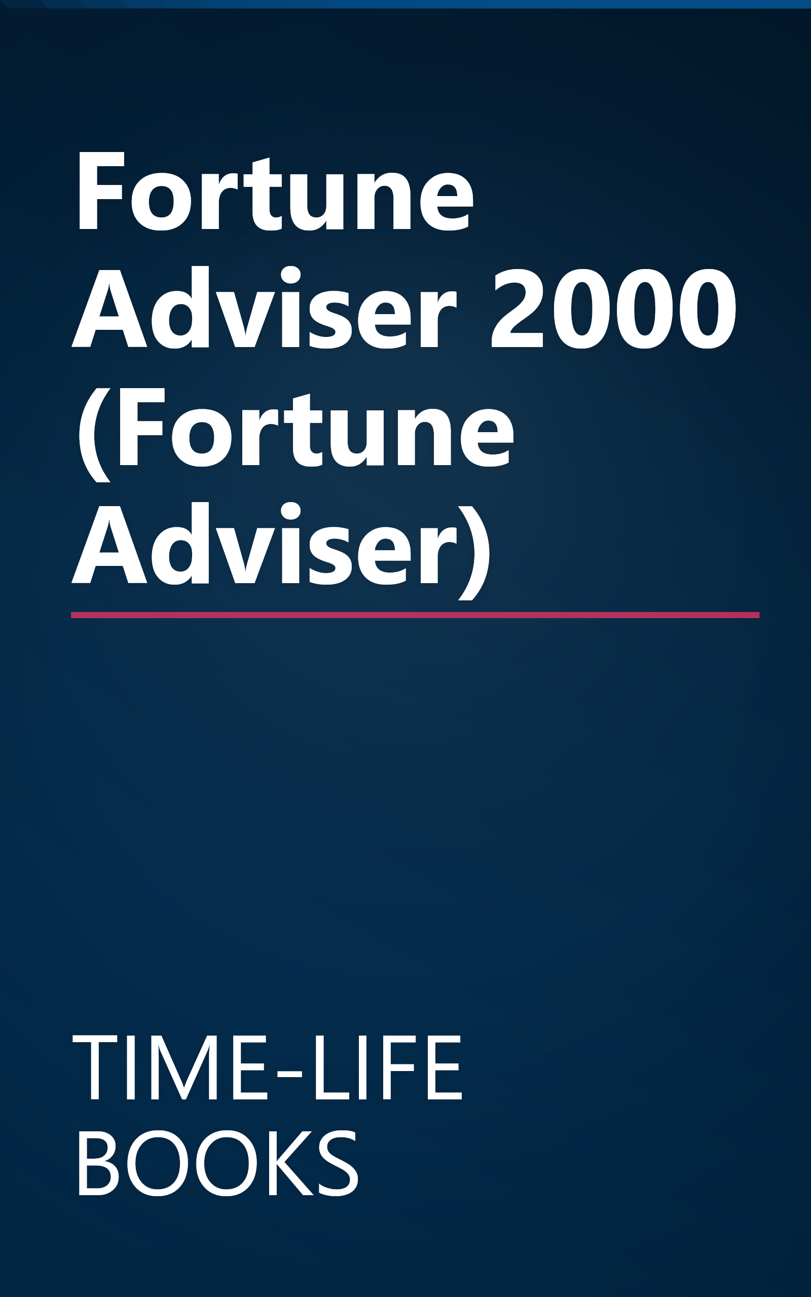 Fortune Adviser 2000 (Fortune Adviser) book cover
