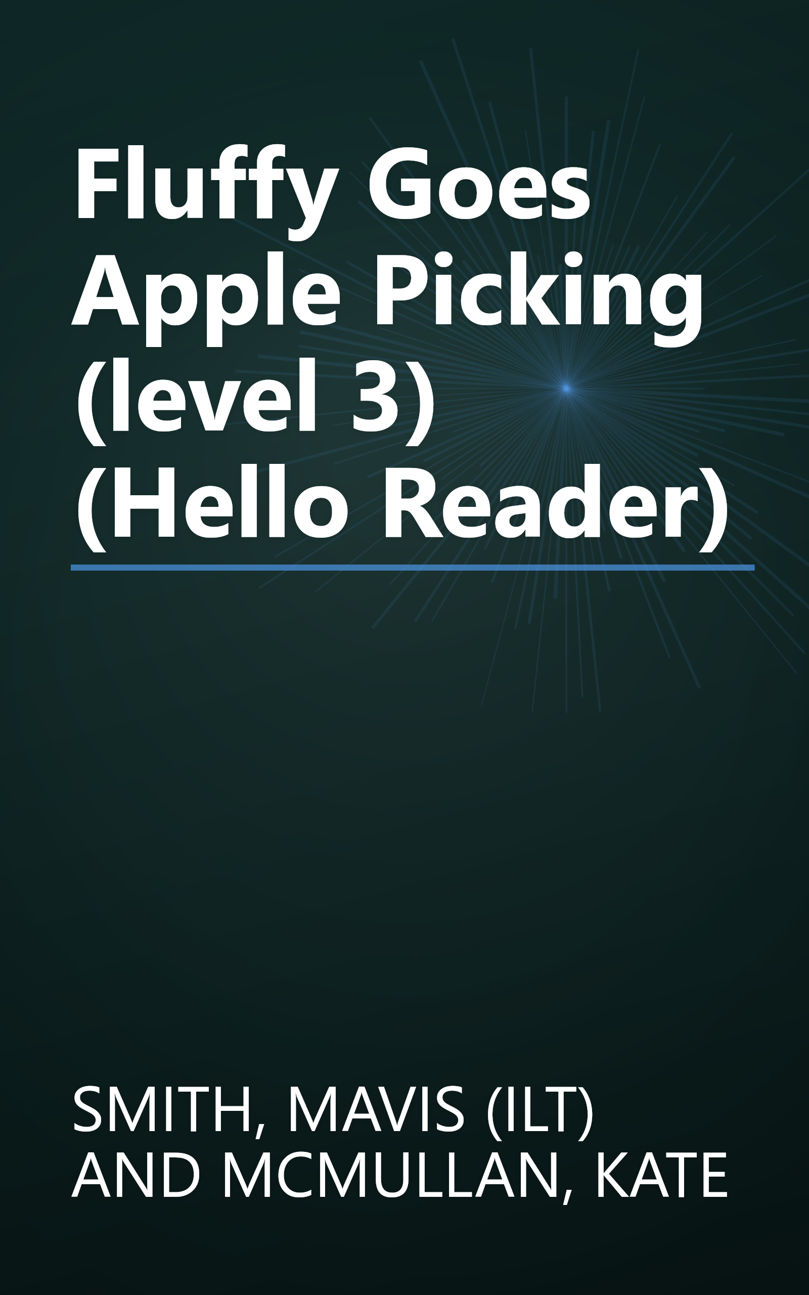 Fluffy Goes Apple Picking (level 3) (Hello Reader) book cover