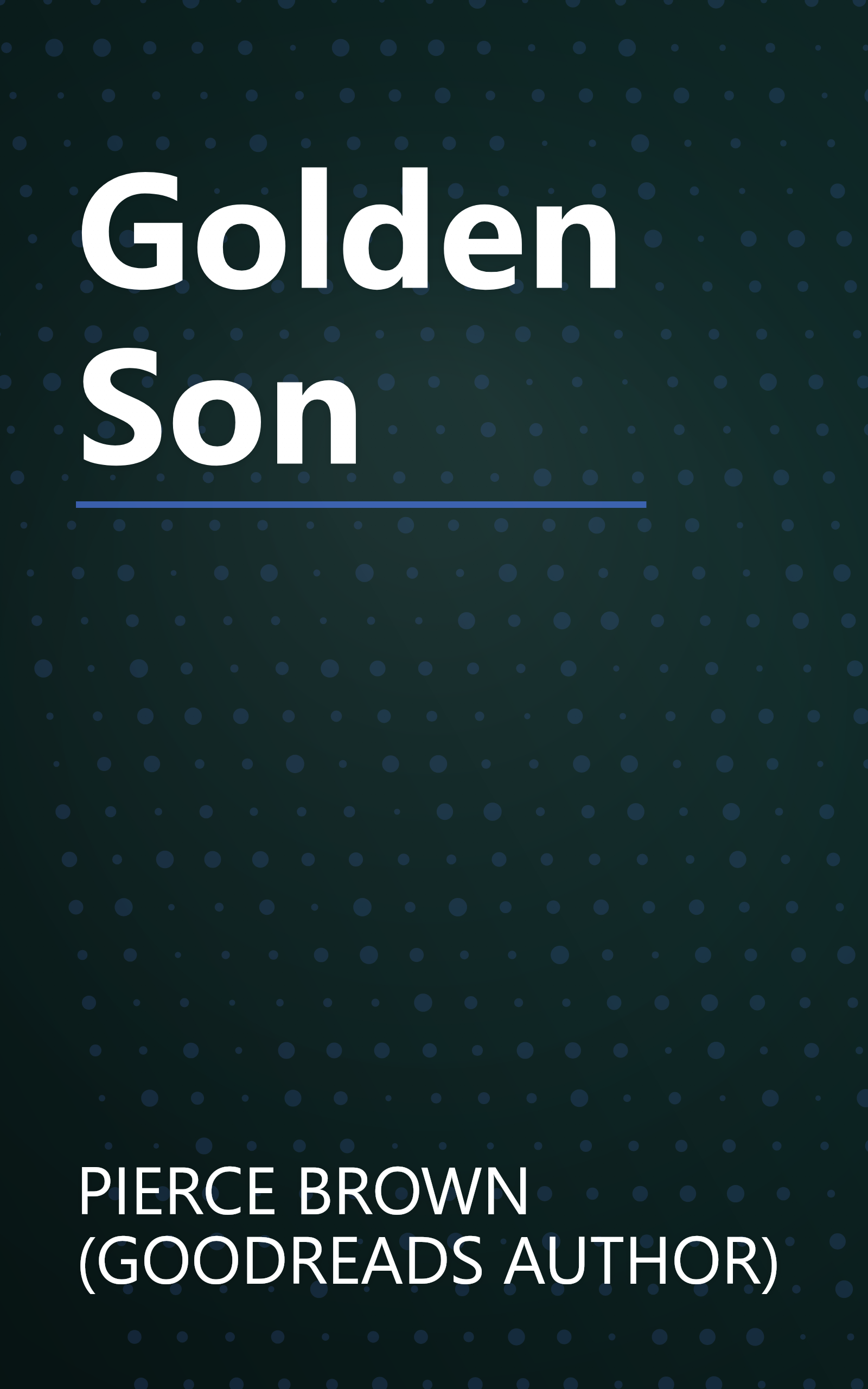 Golden Son book cover
