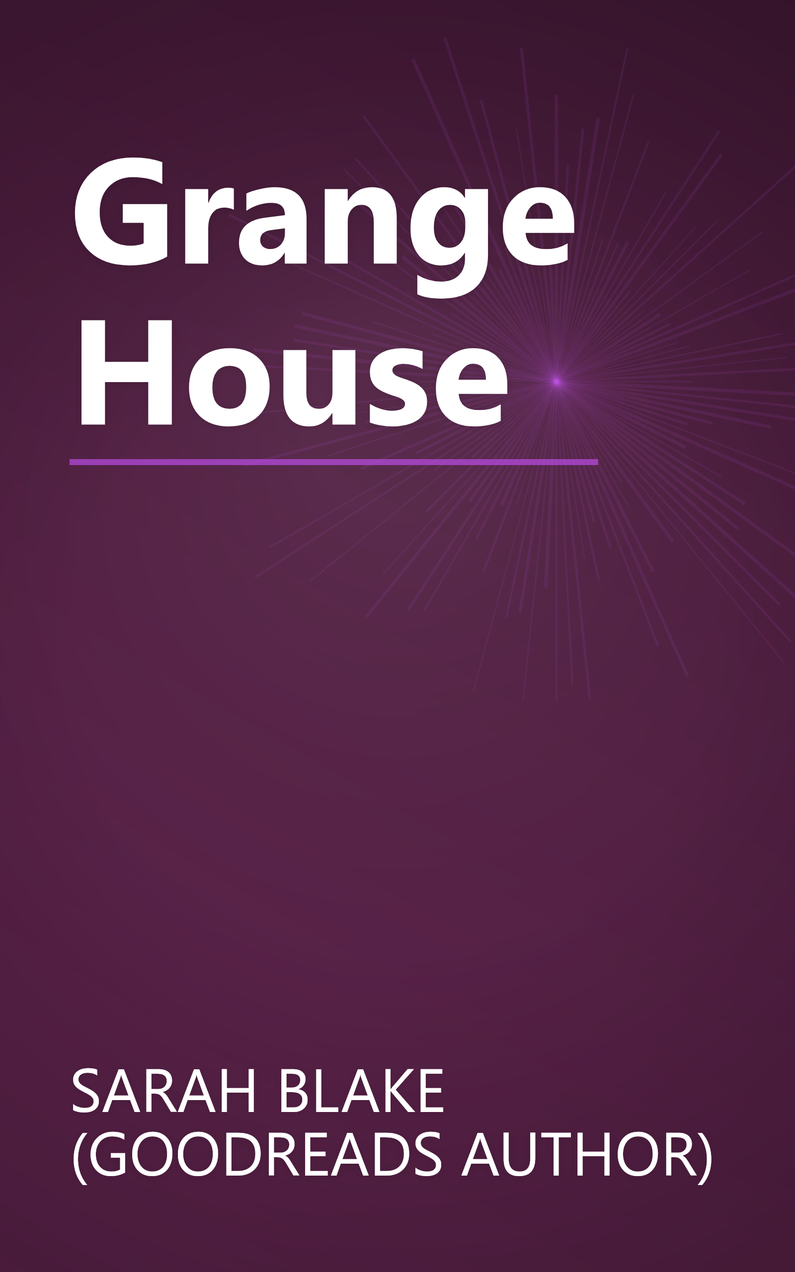 Grange House book cover