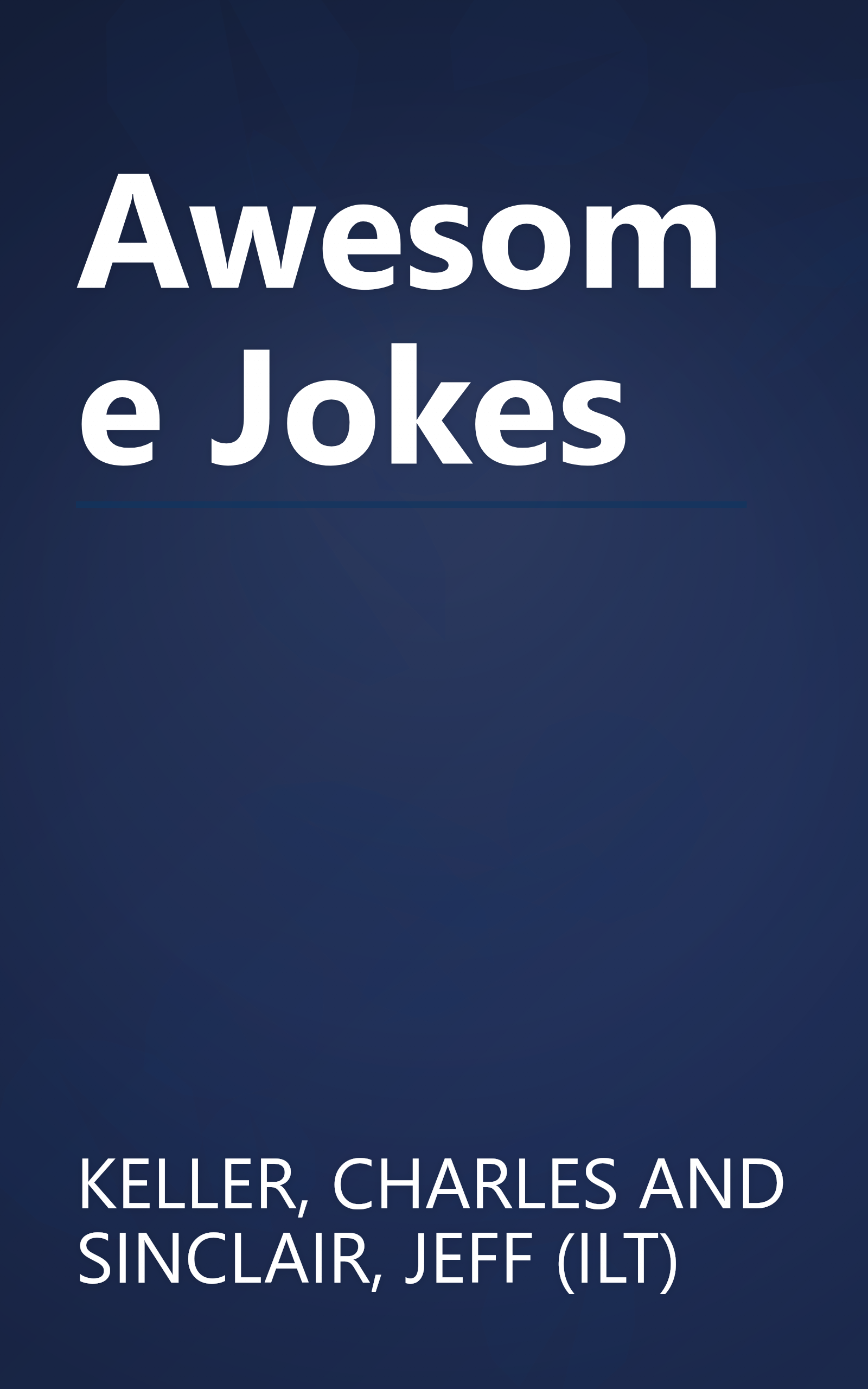 Awesome Jokes book cover