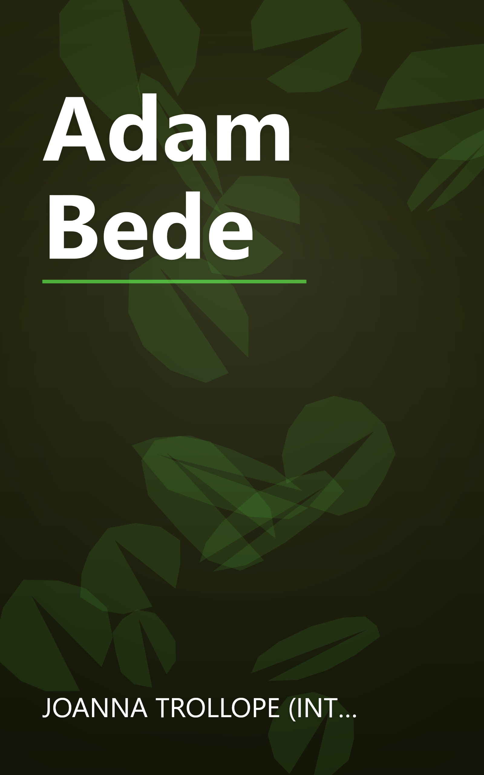 Adam Bede book cover