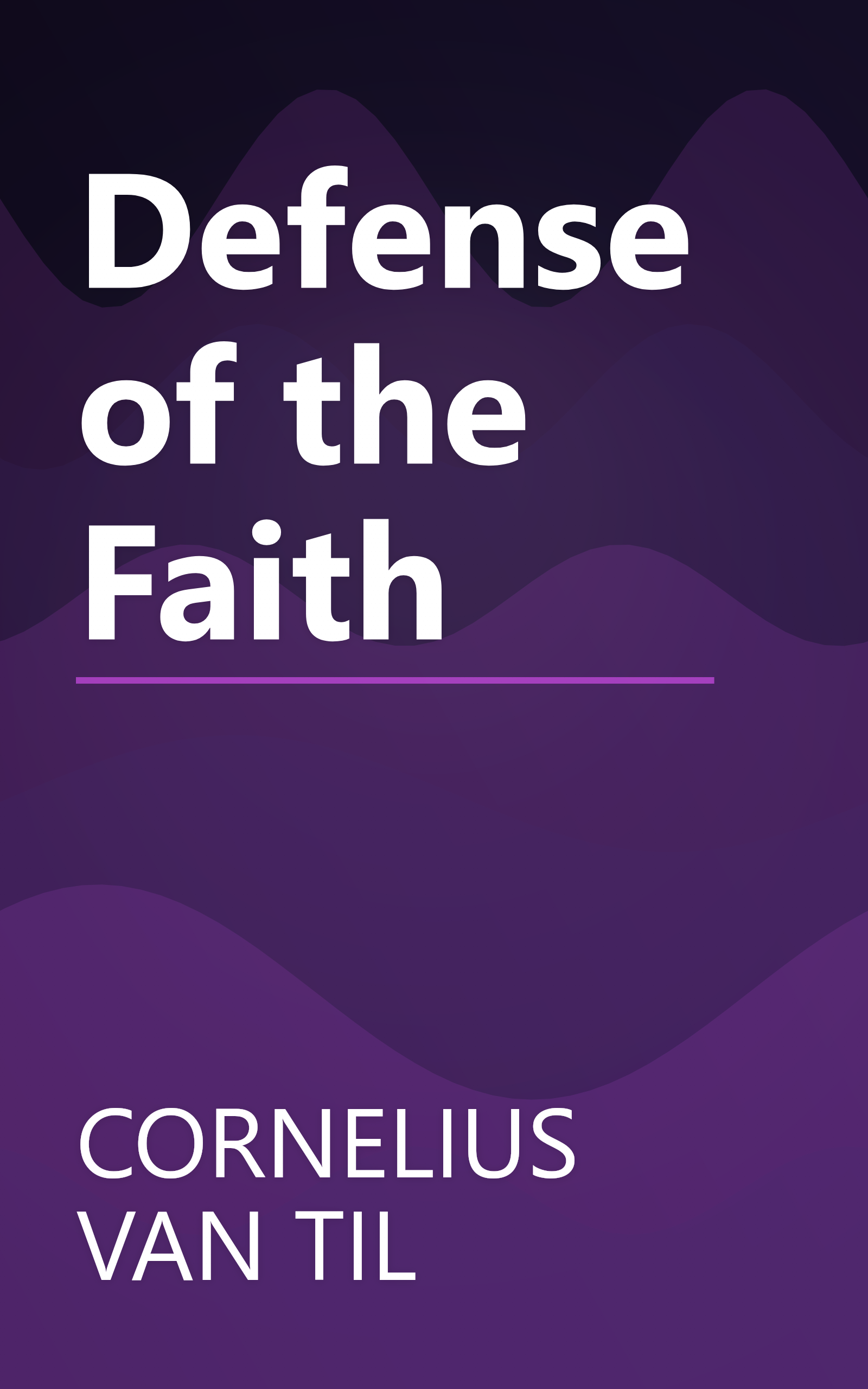 Defense of the Faith book cover