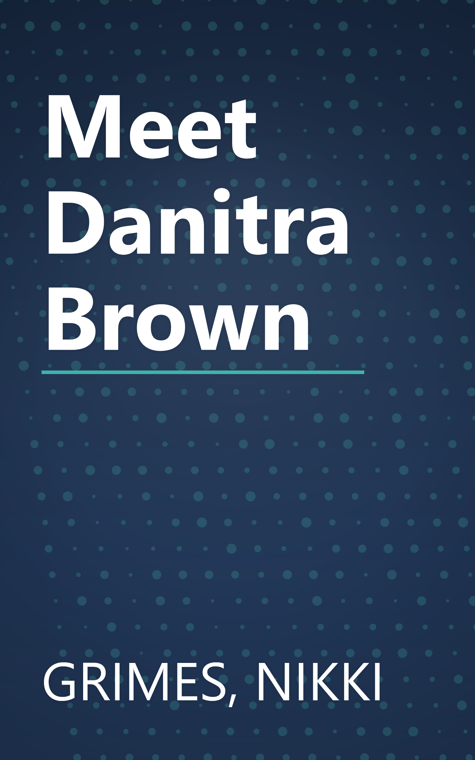 Meet Danitra Brown book cover