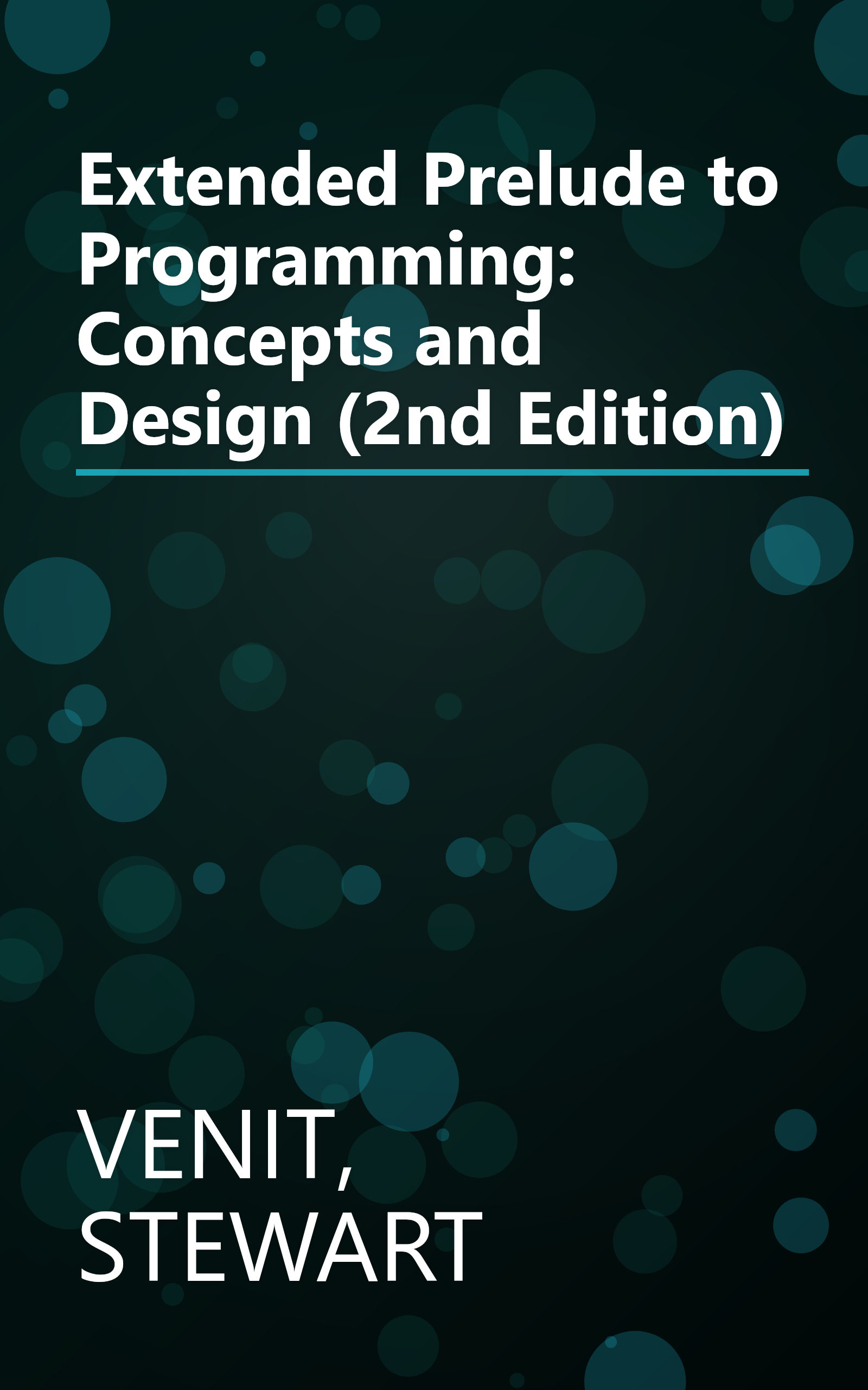 Extended Prelude to Programming: Concepts and Design (2nd Edition) book cover