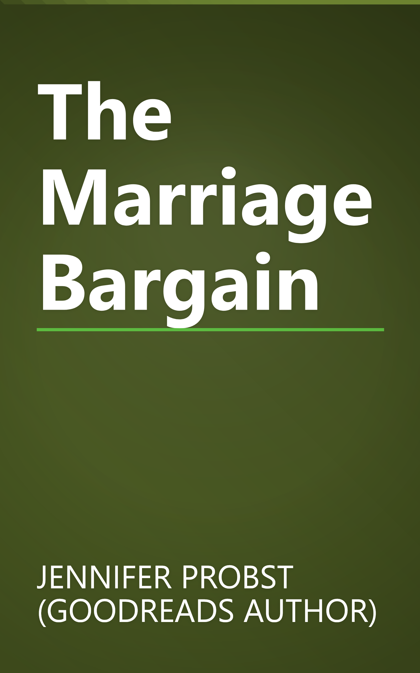 The Marriage Bargain book cover