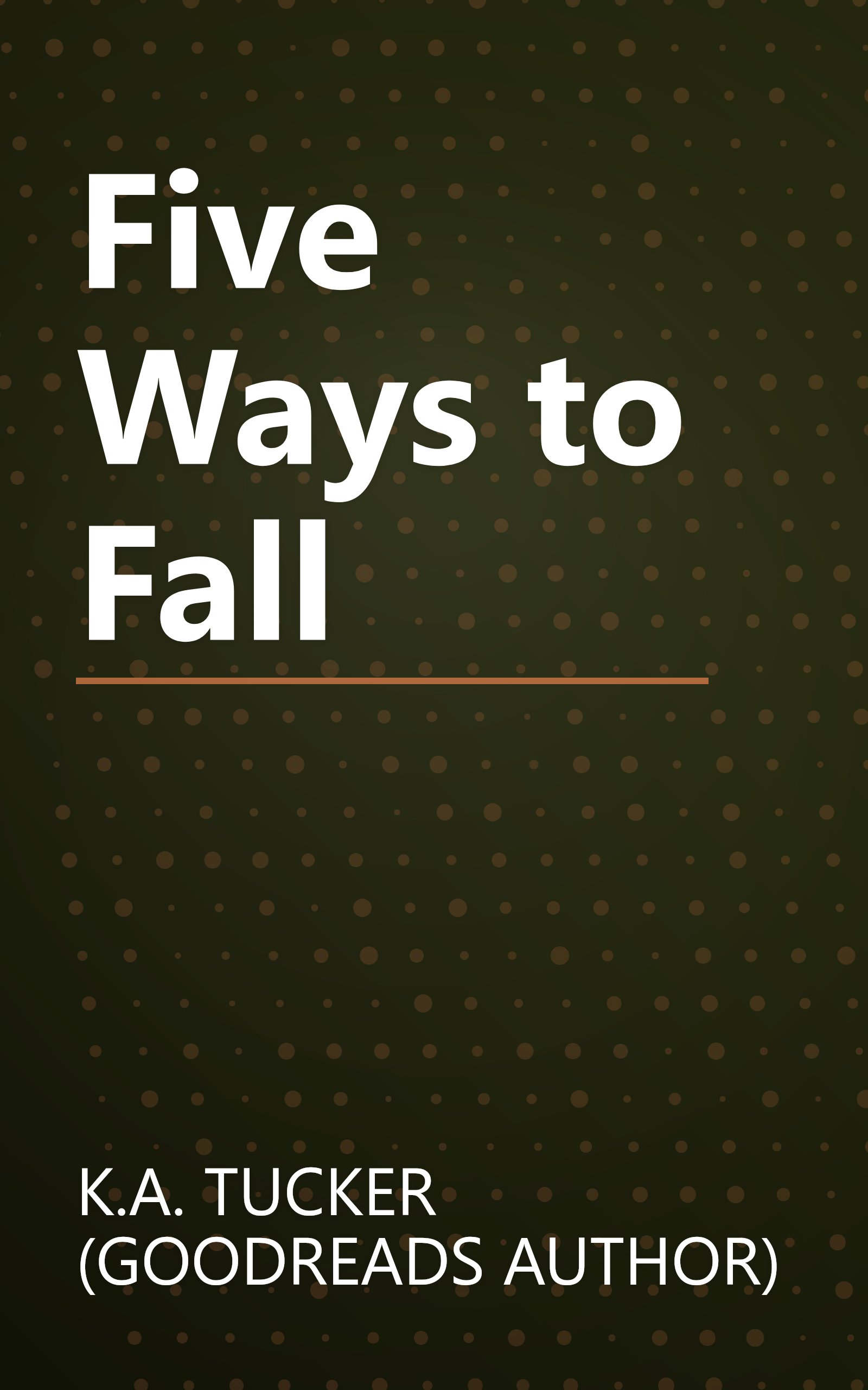 Five Ways to Fall book cover