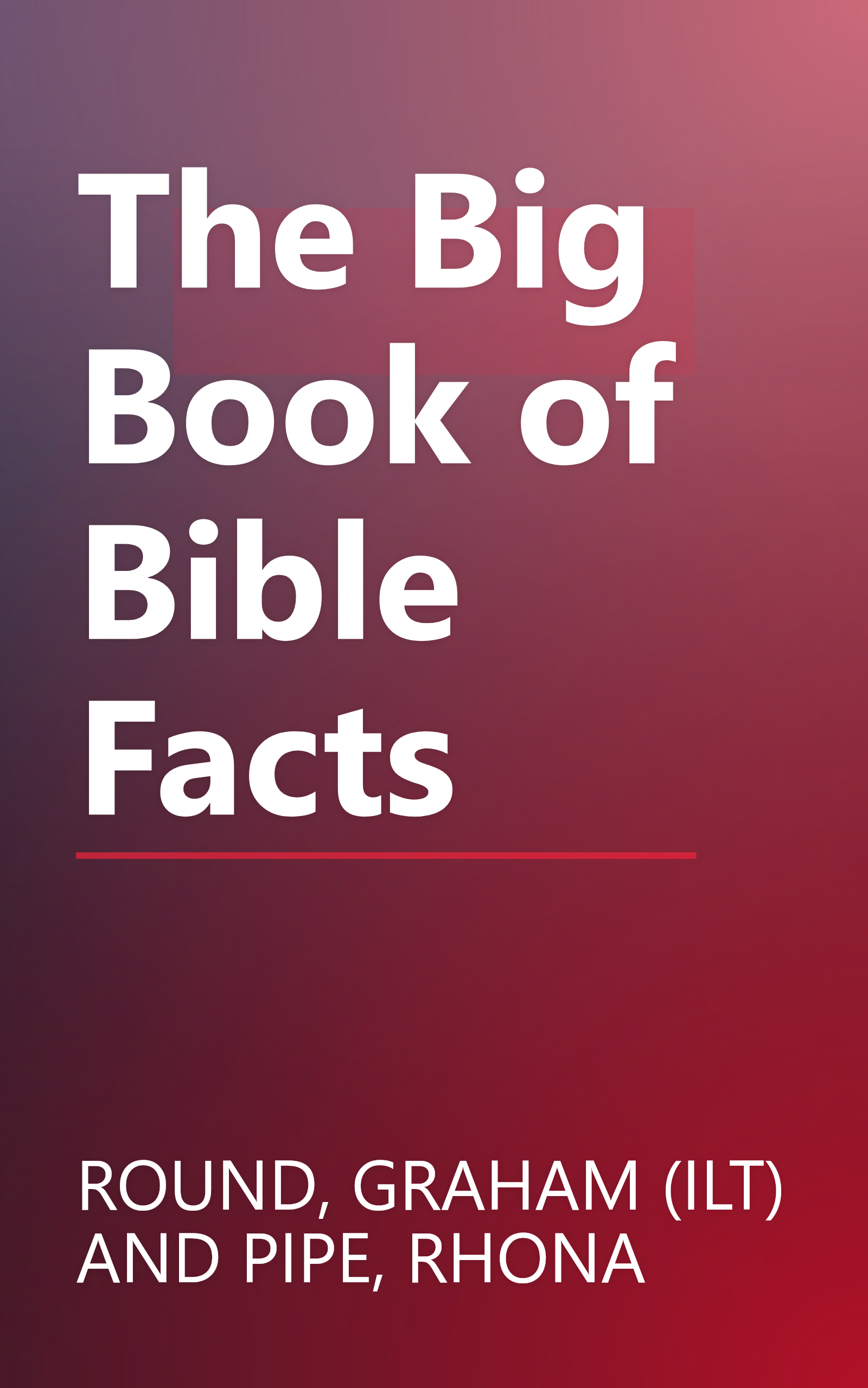 The Big Book of Bible Facts book cover