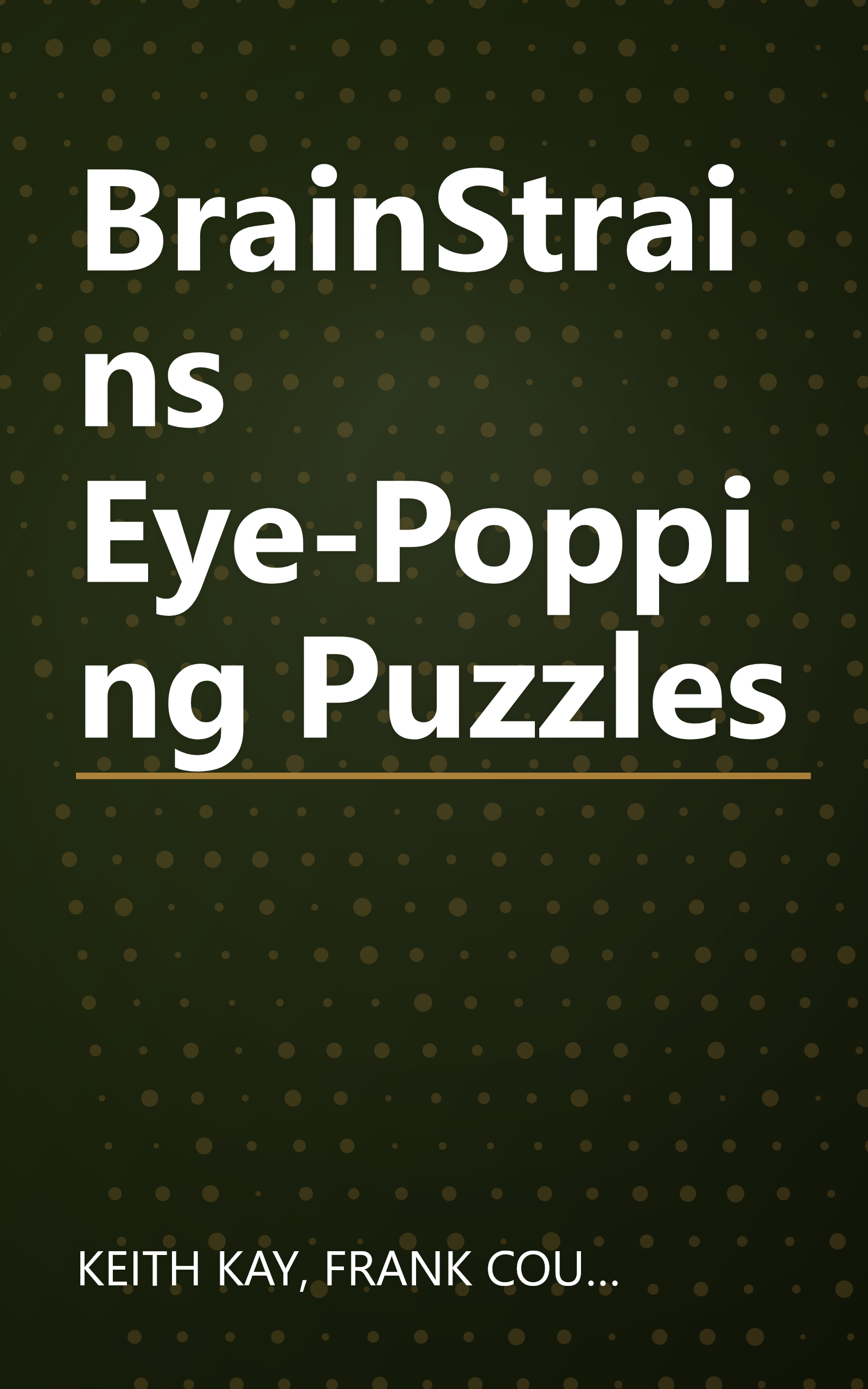 BrainStrains Eye-Popping Puzzles book cover
