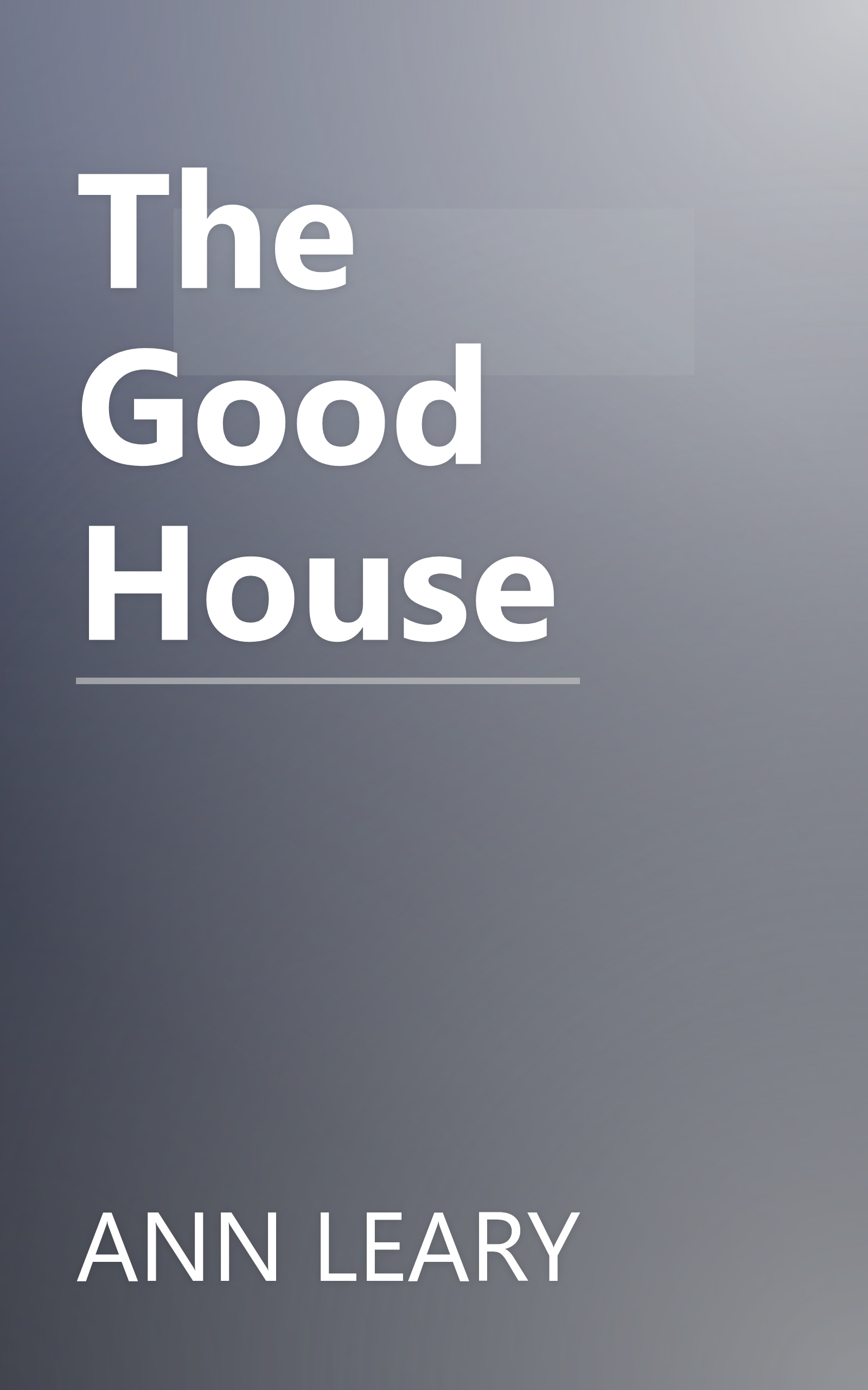 The Good House book cover