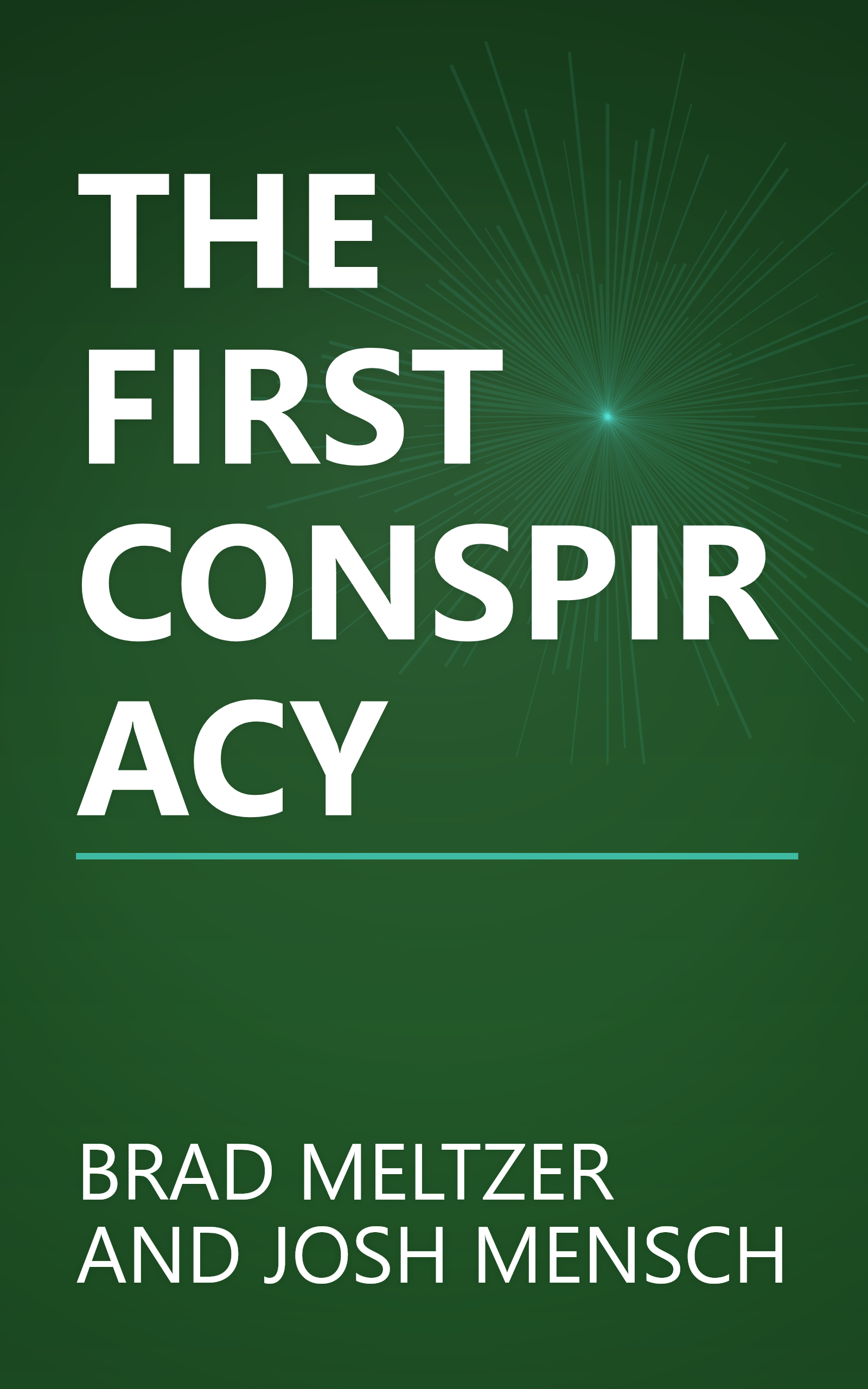 THE FIRST CONSPIRACY book cover