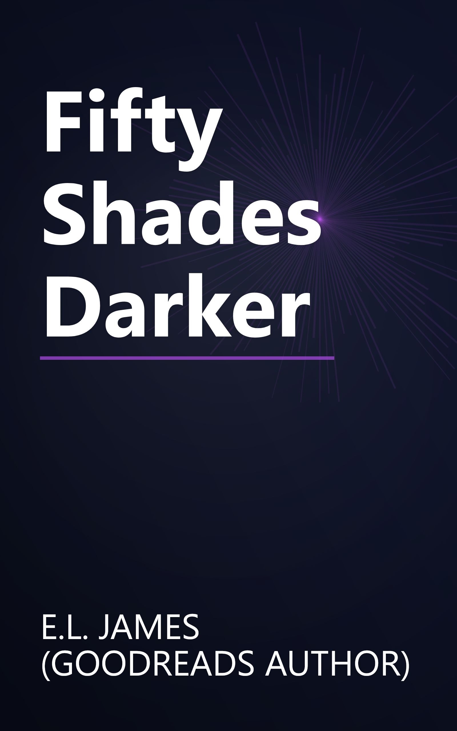 Fifty Shades Darker book cover