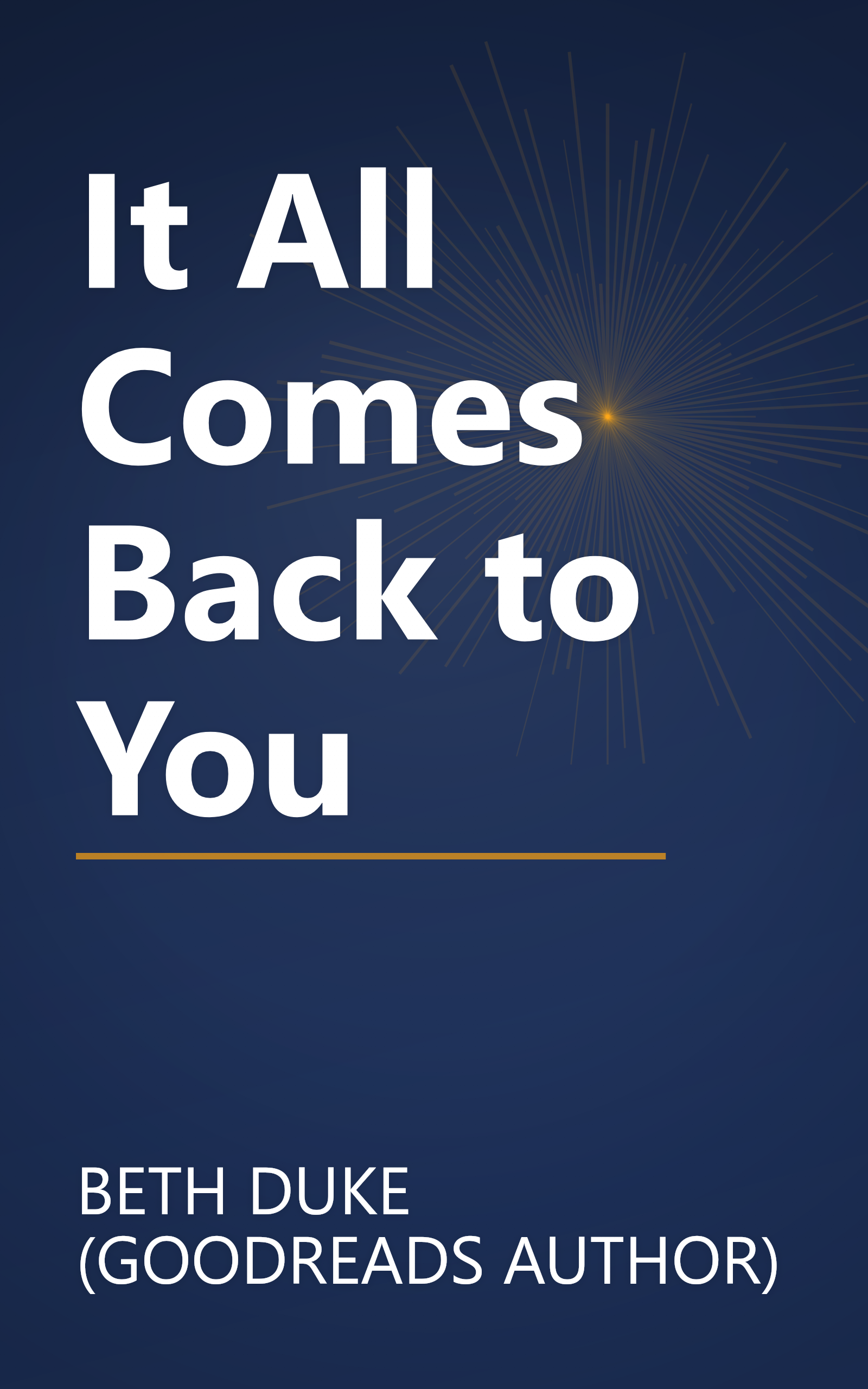 It All Comes Back to You book cover