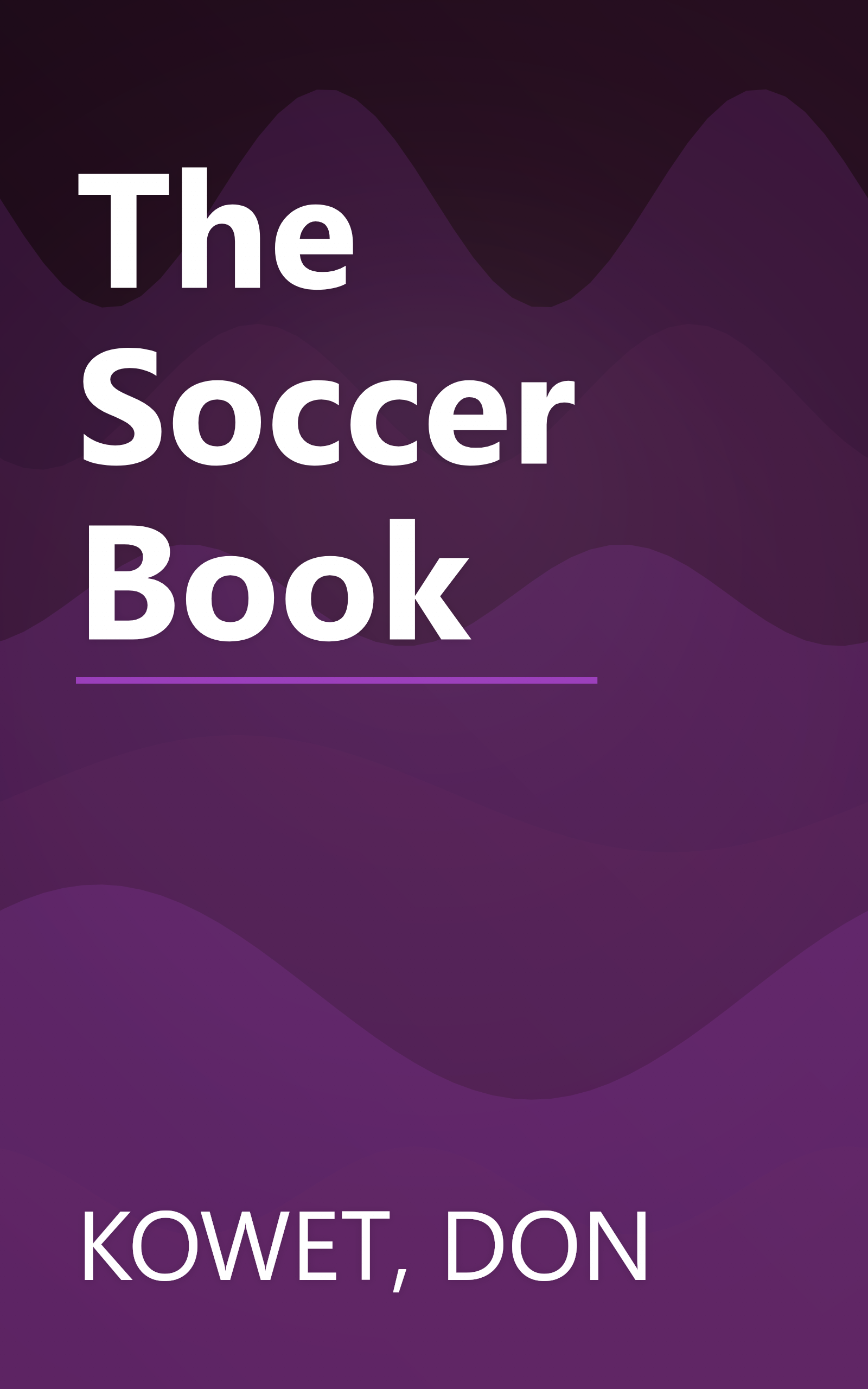 The Soccer Book book cover
