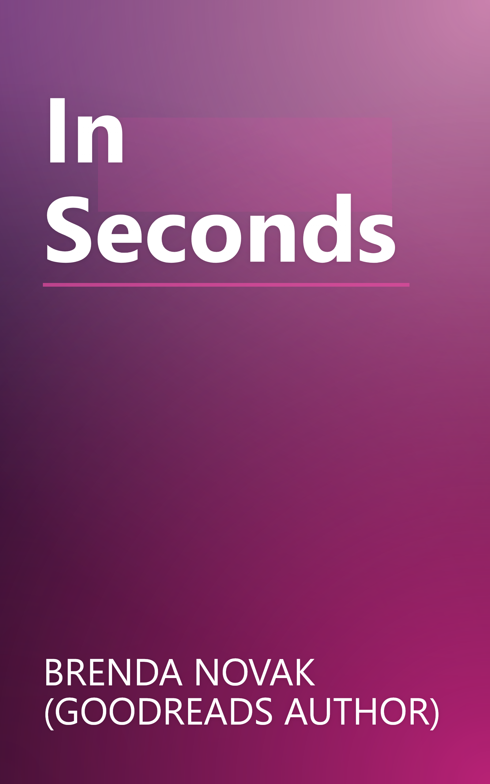 In Seconds book cover