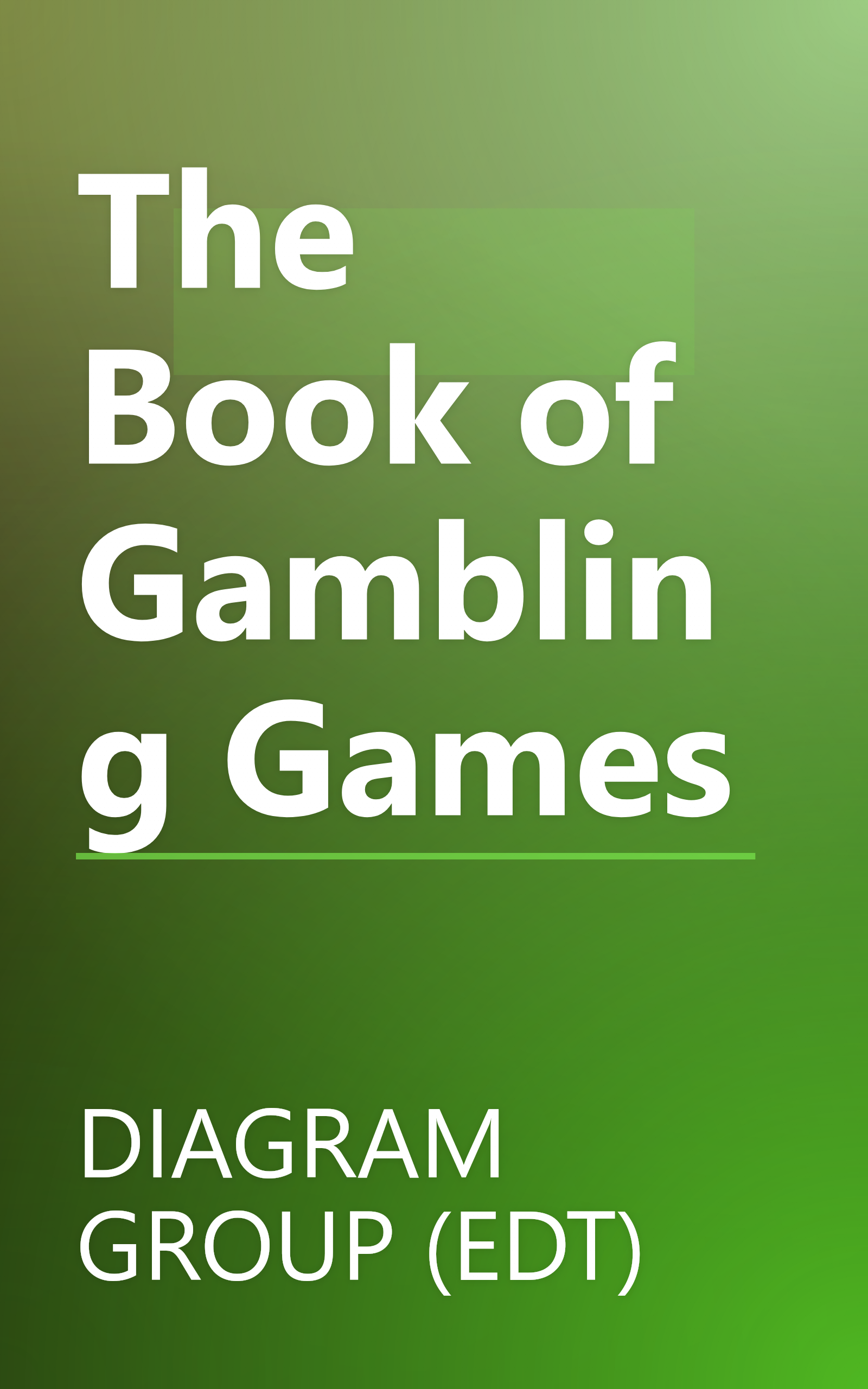 The Book of Gambling Games book cover