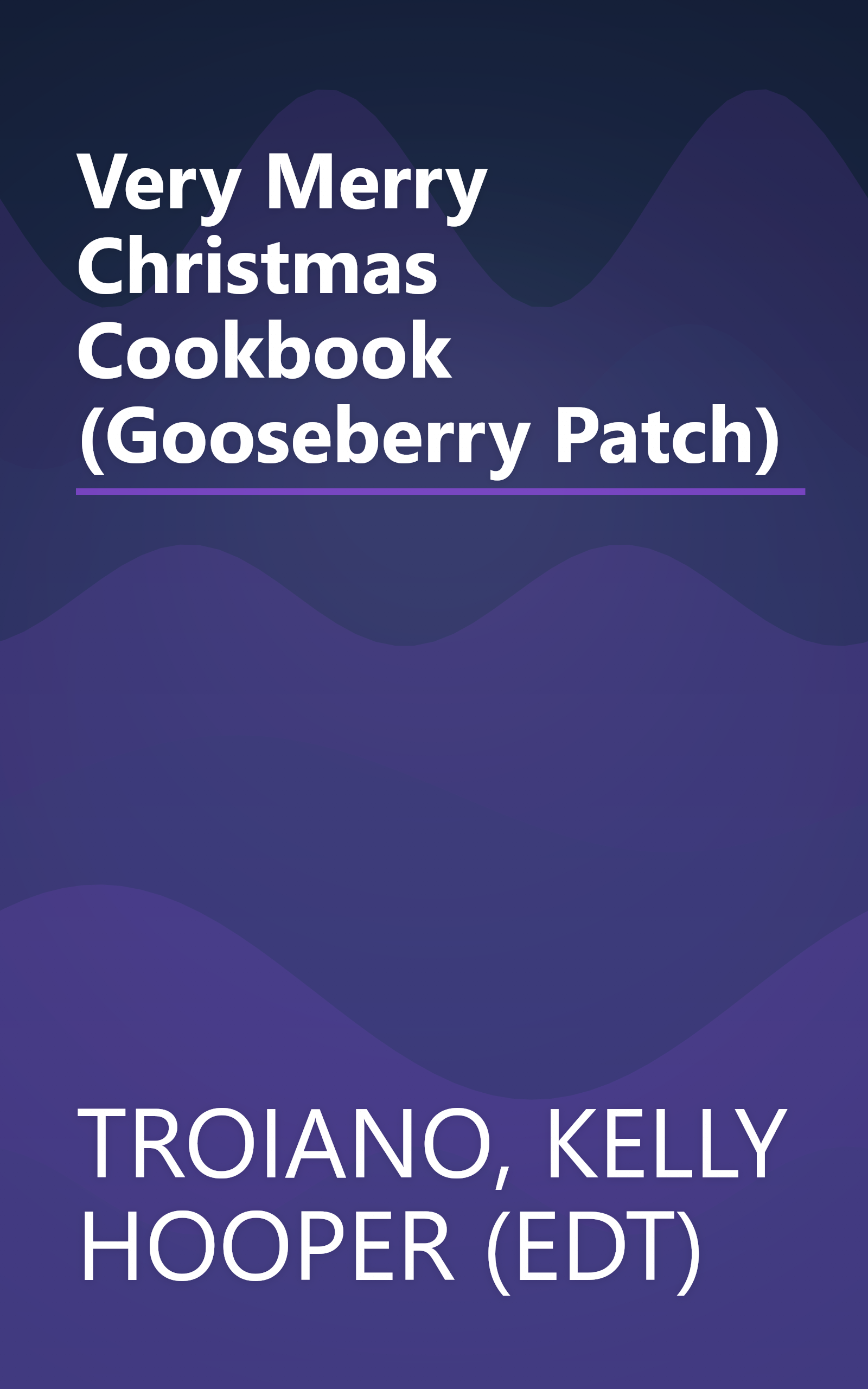 Very Merry Christmas Cookbook (Gooseberry Patch) book cover