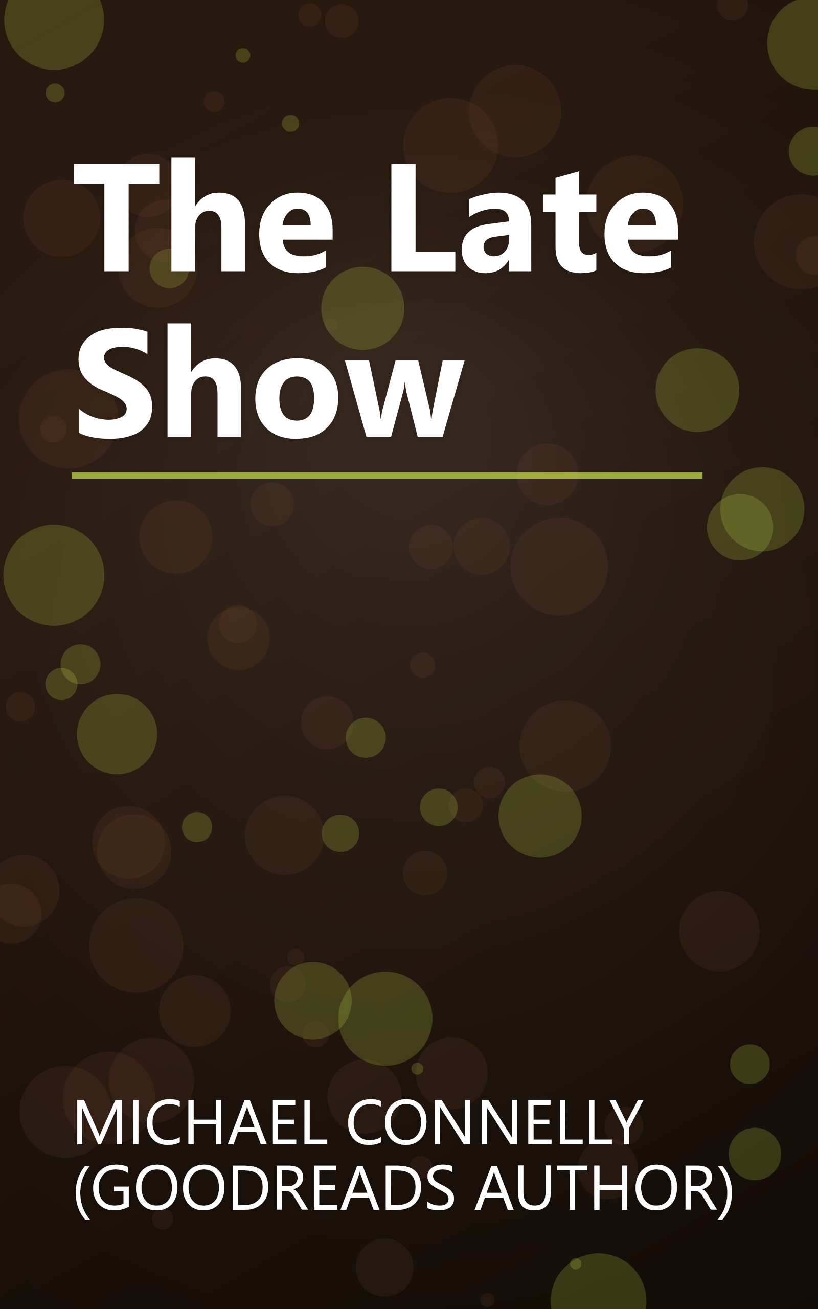 The Late Show book cover