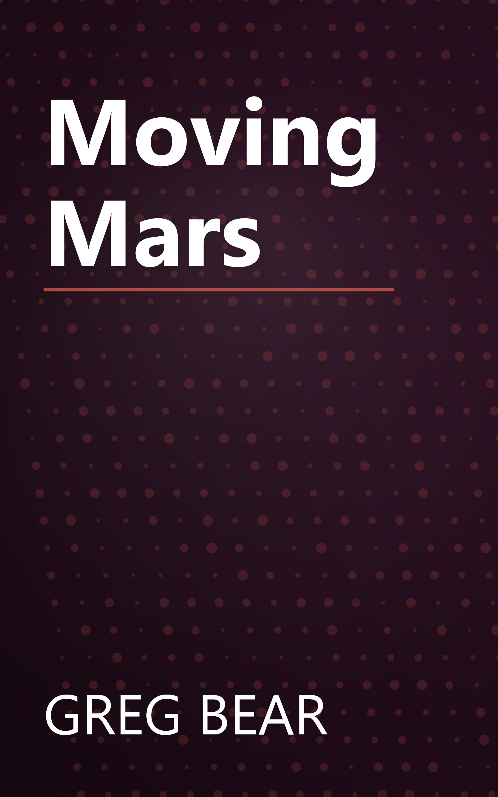 Moving Mars book cover