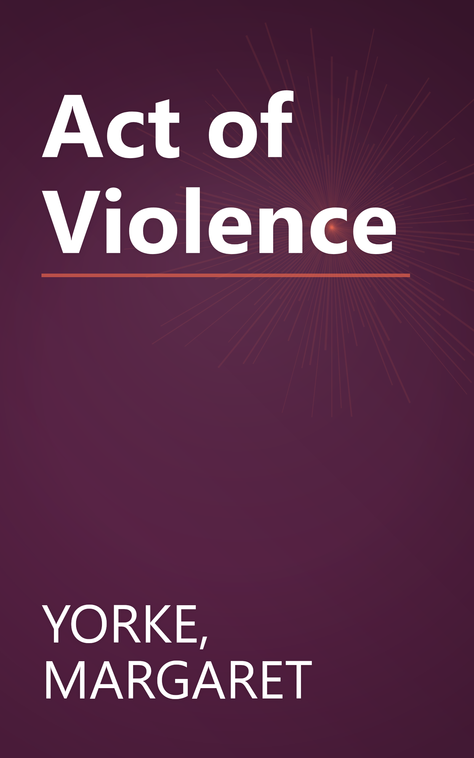Act of Violence book cover