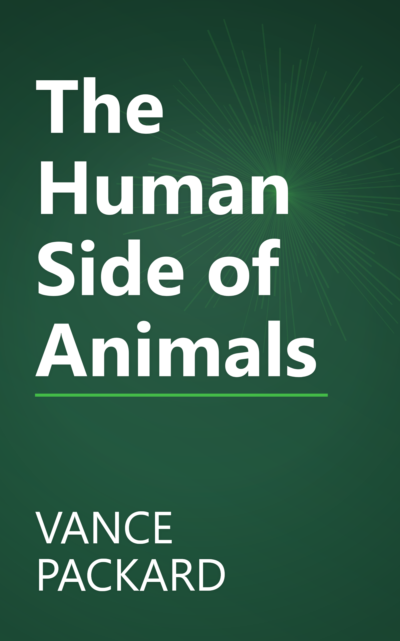The Human Side of Animals book cover