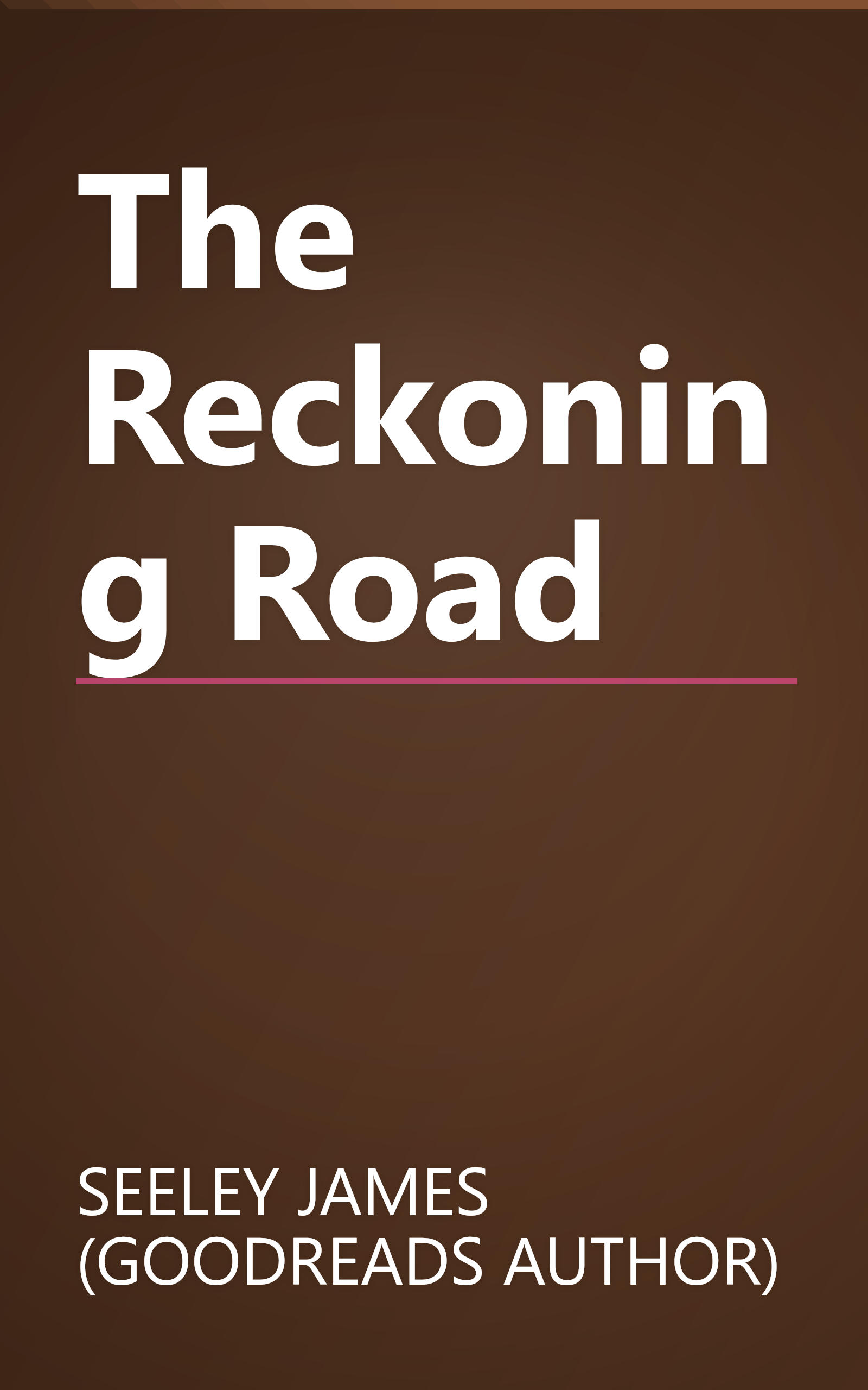 The Reckoning Road book cover