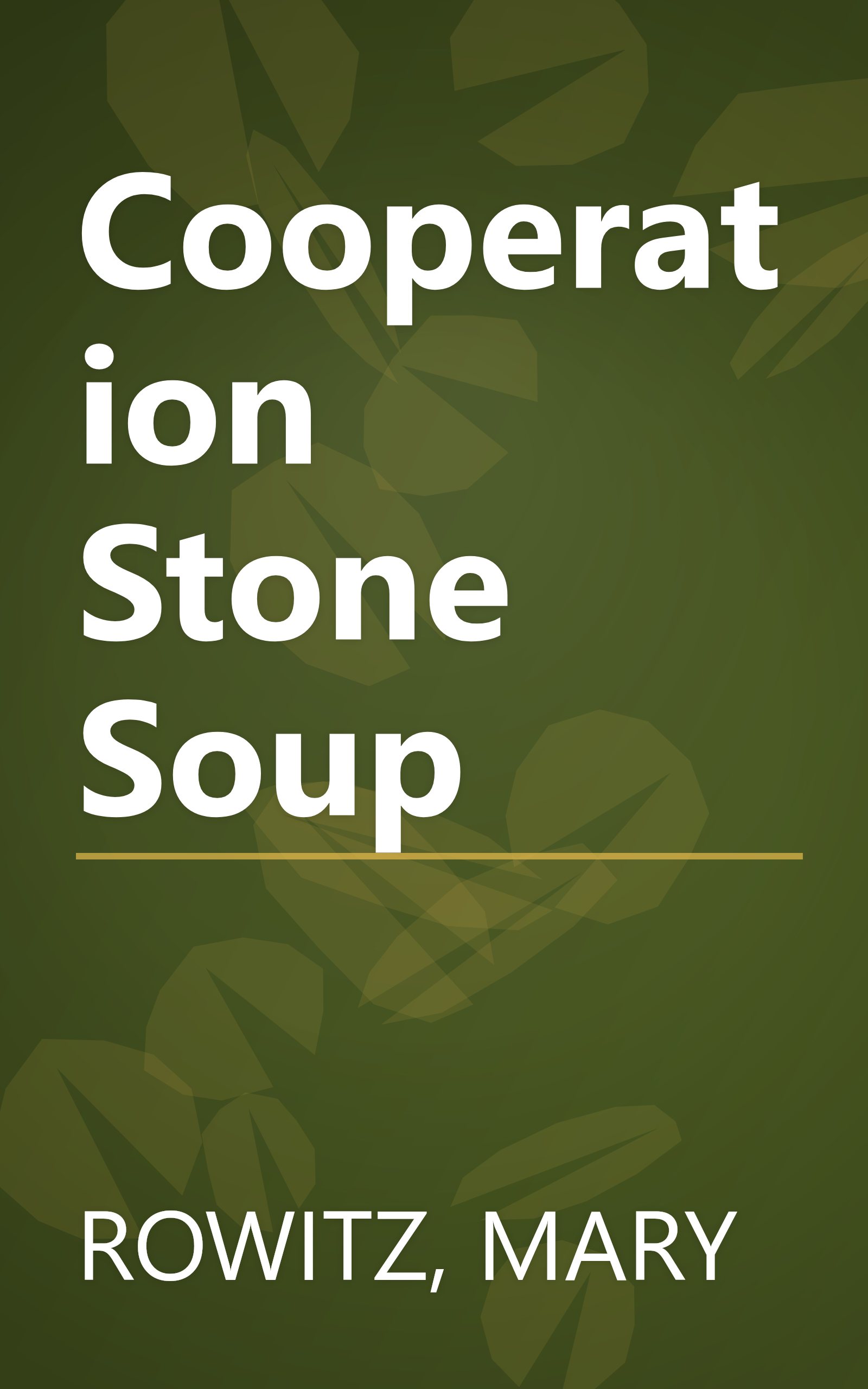 Cooperation Stone Soup book cover