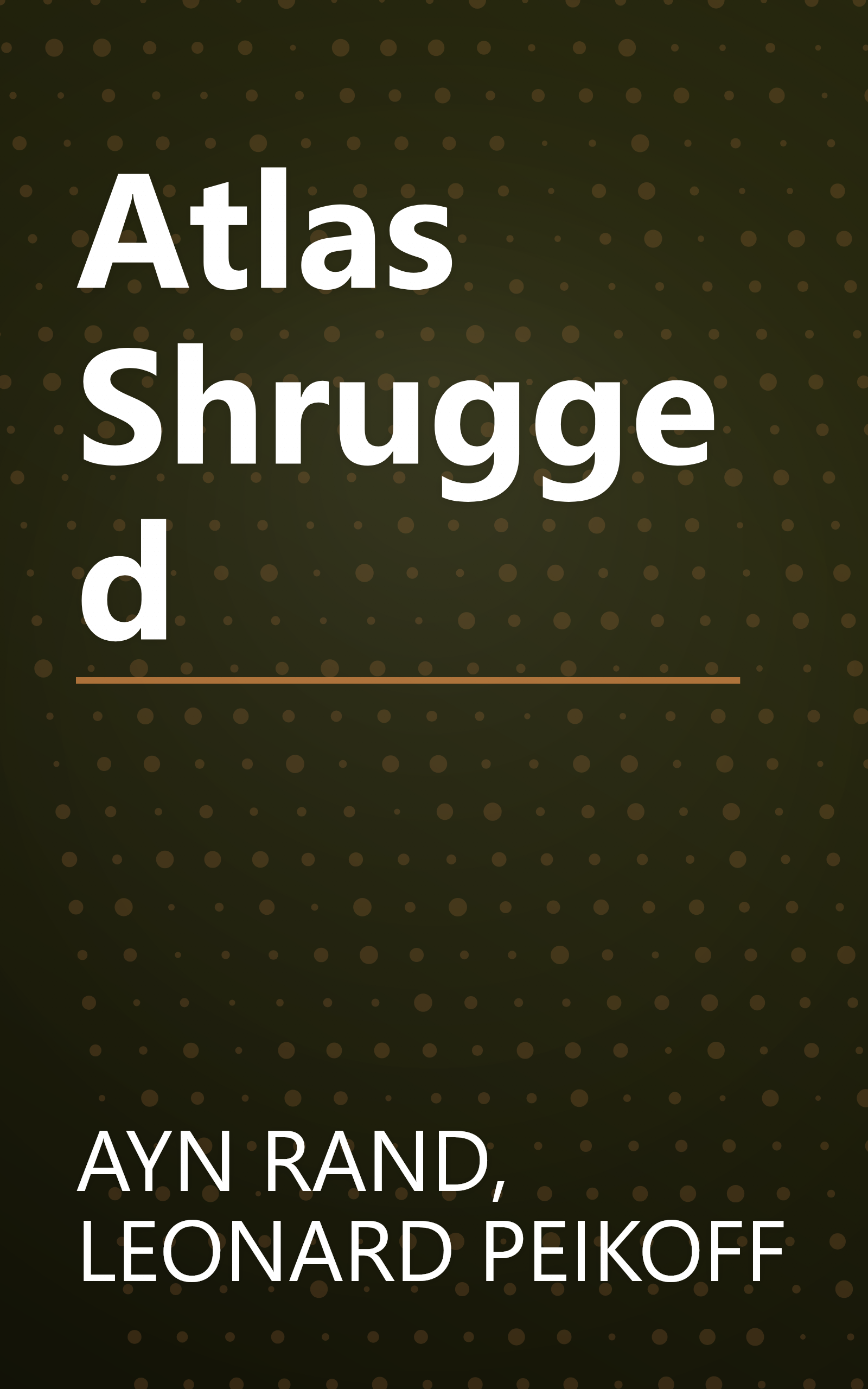 Atlas Shrugged book cover