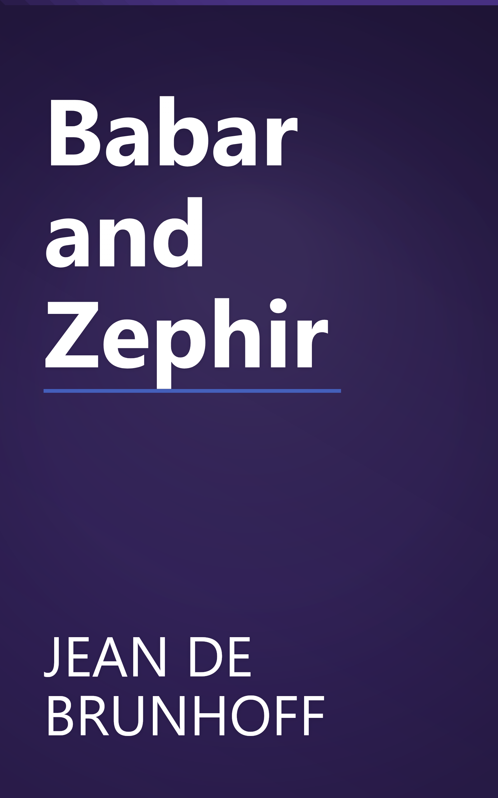 Babar and Zephir book cover