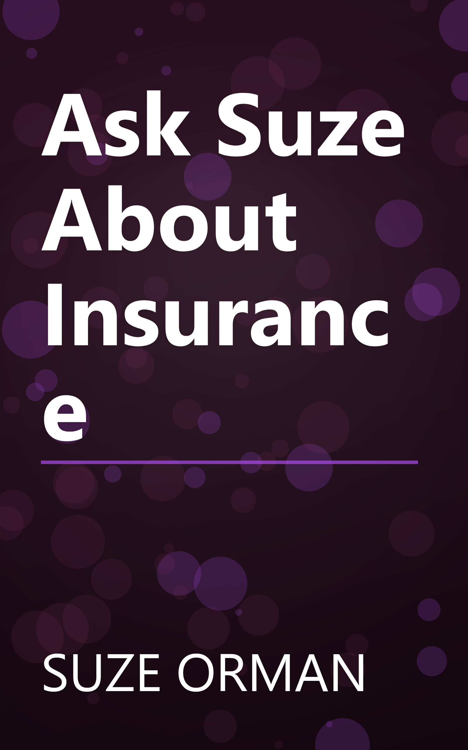 Ask Suze About Insurance book cover