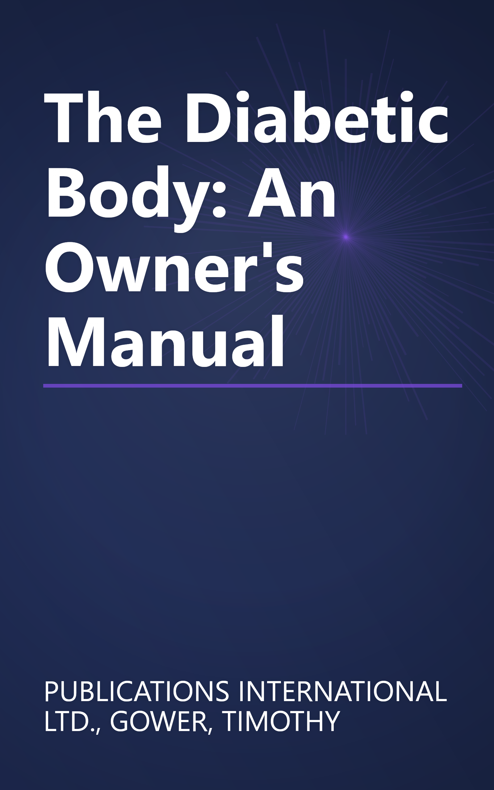 The Diabetic Body: An Owner's Manual book cover