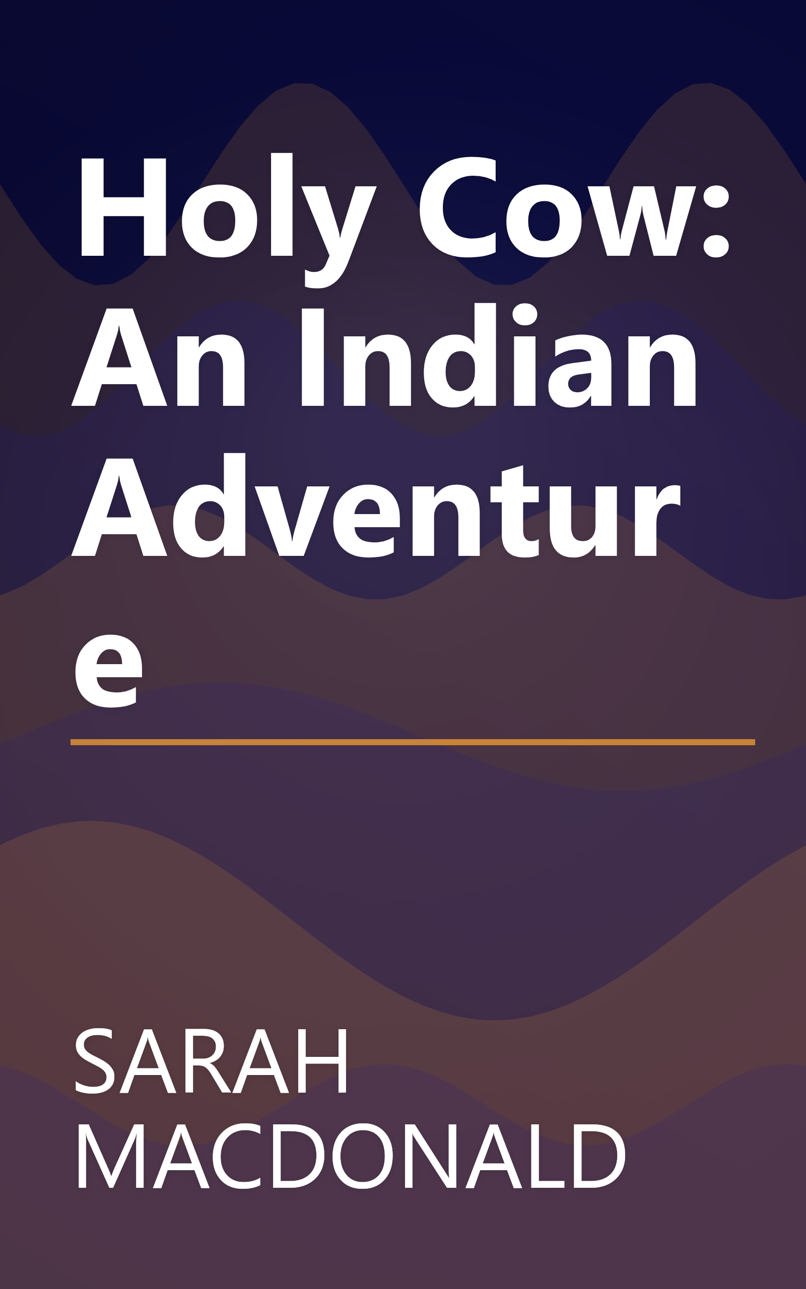 Holy Cow: An Indian Adventure book cover