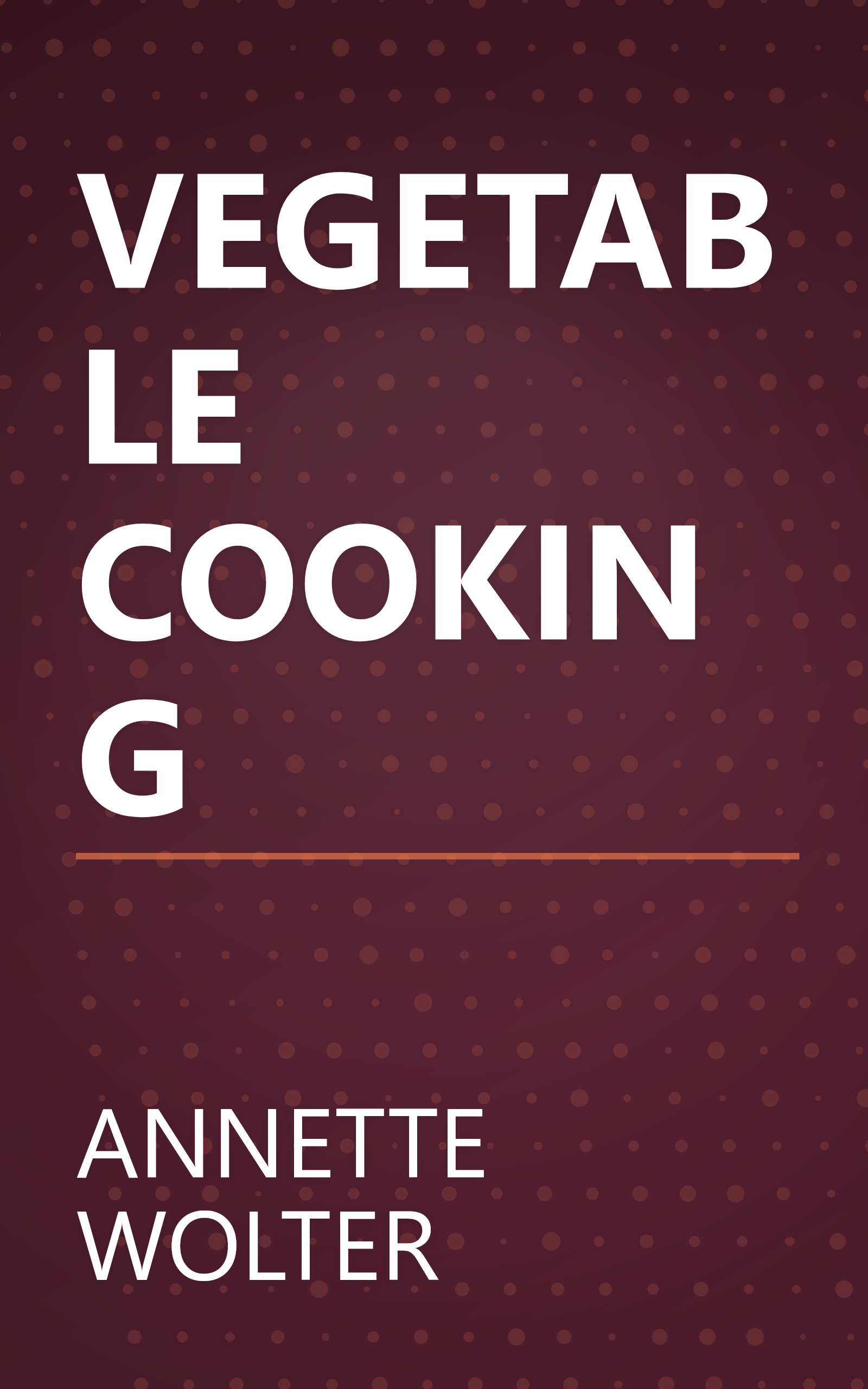 VEGETABLE COOKING book cover