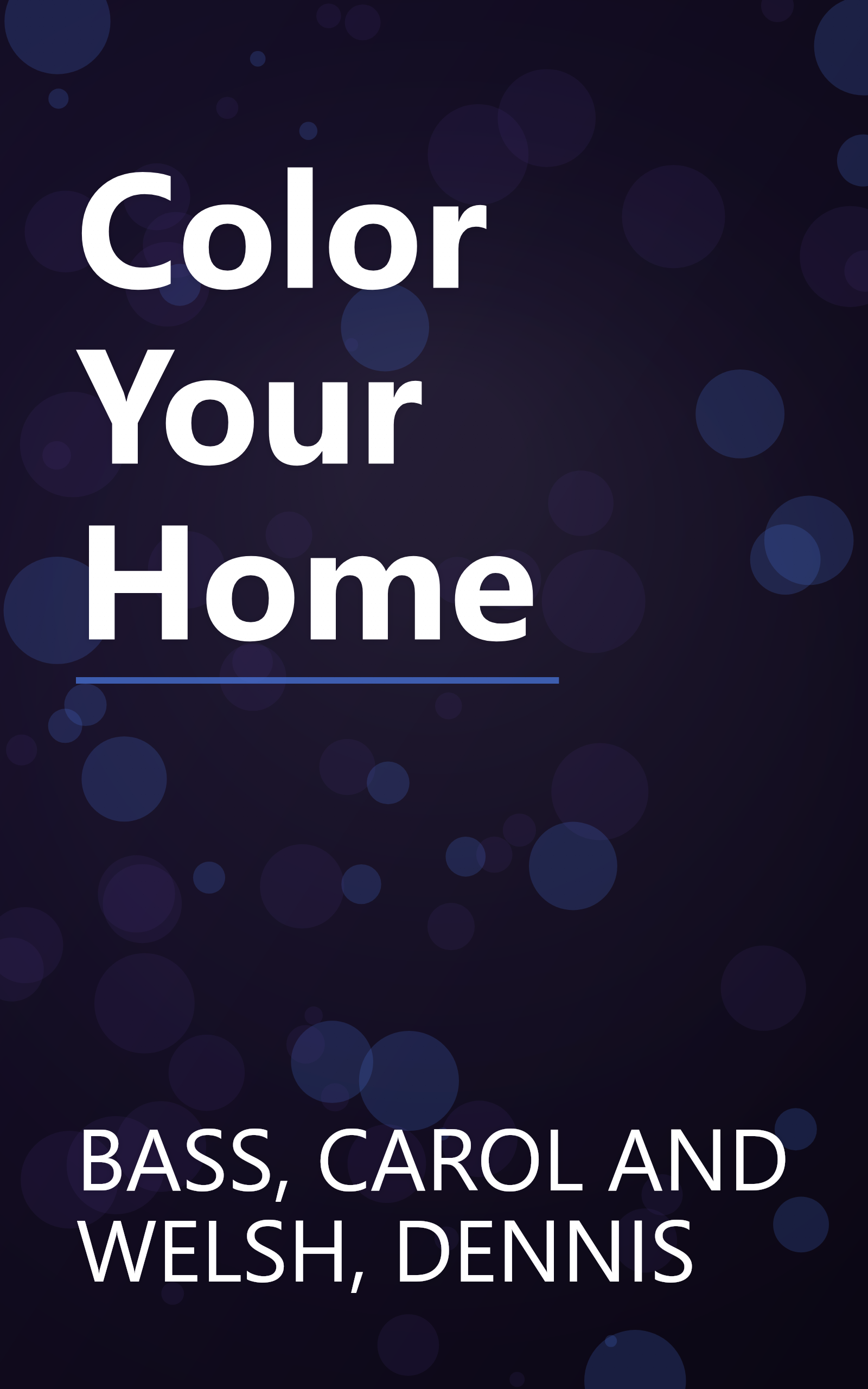 Color Your Home book cover