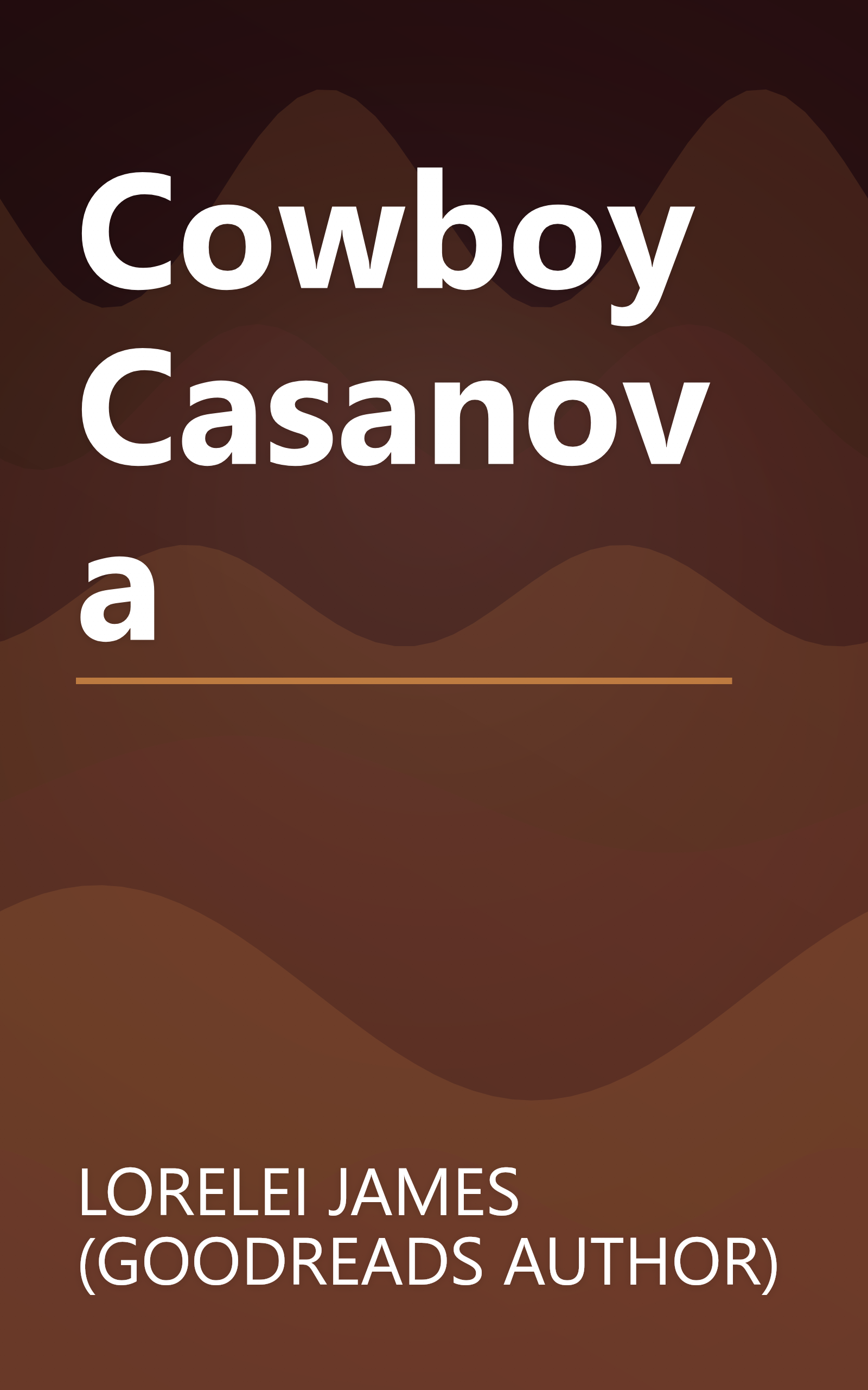 Cowboy Casanova book cover