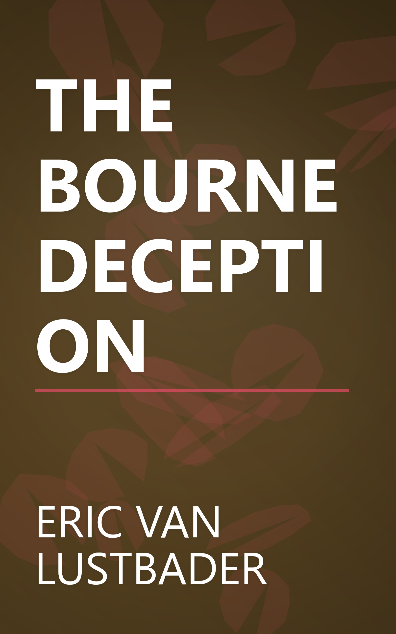 THE BOURNE DECEPTION book cover