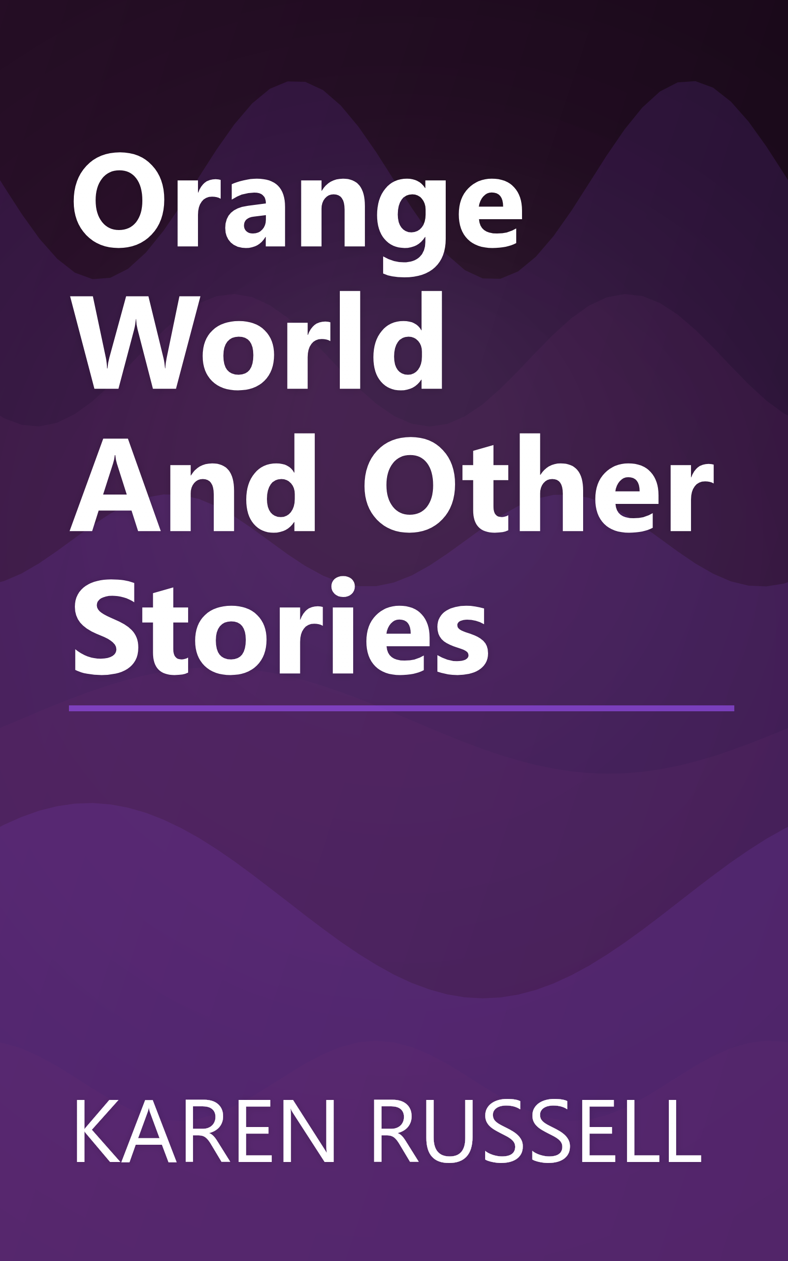 Orange World And Other Stories book cover