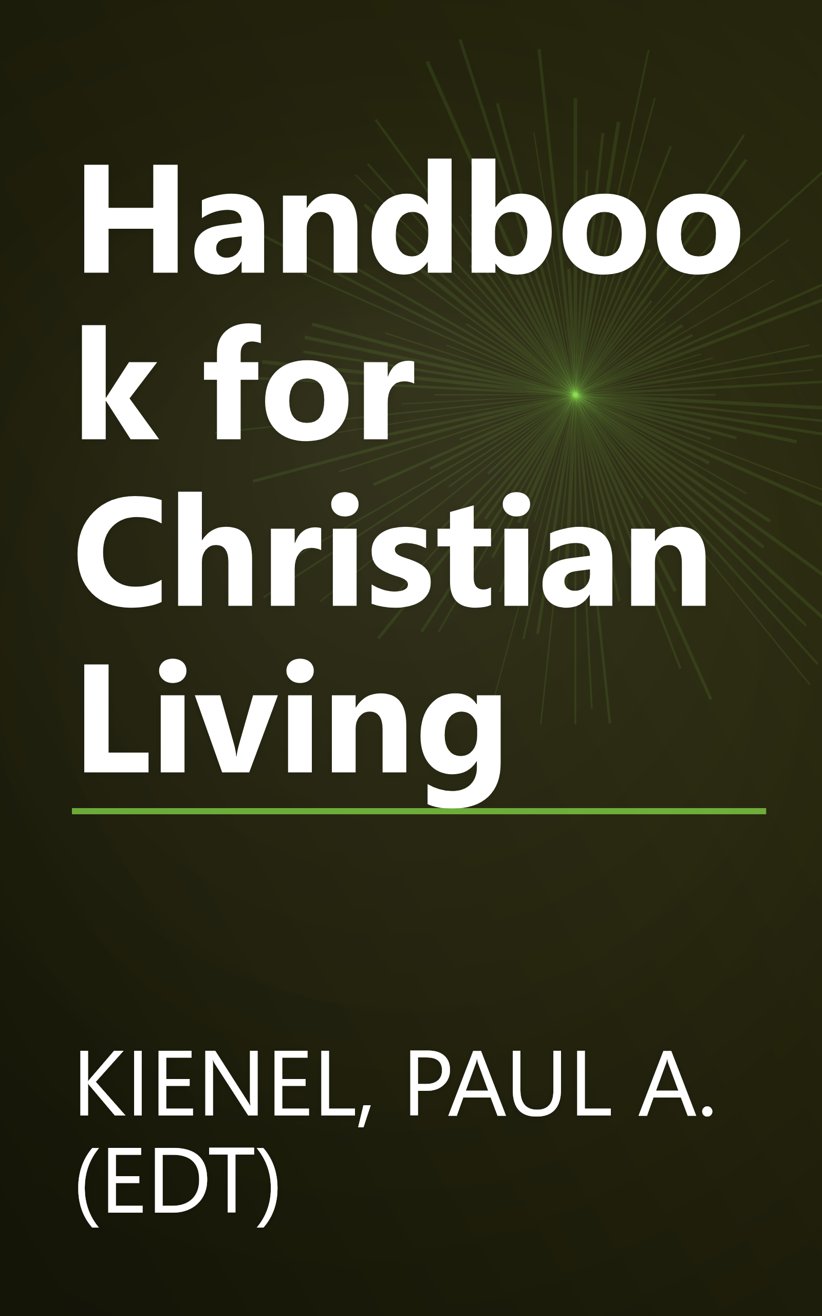 Handbook for Christian Living book cover