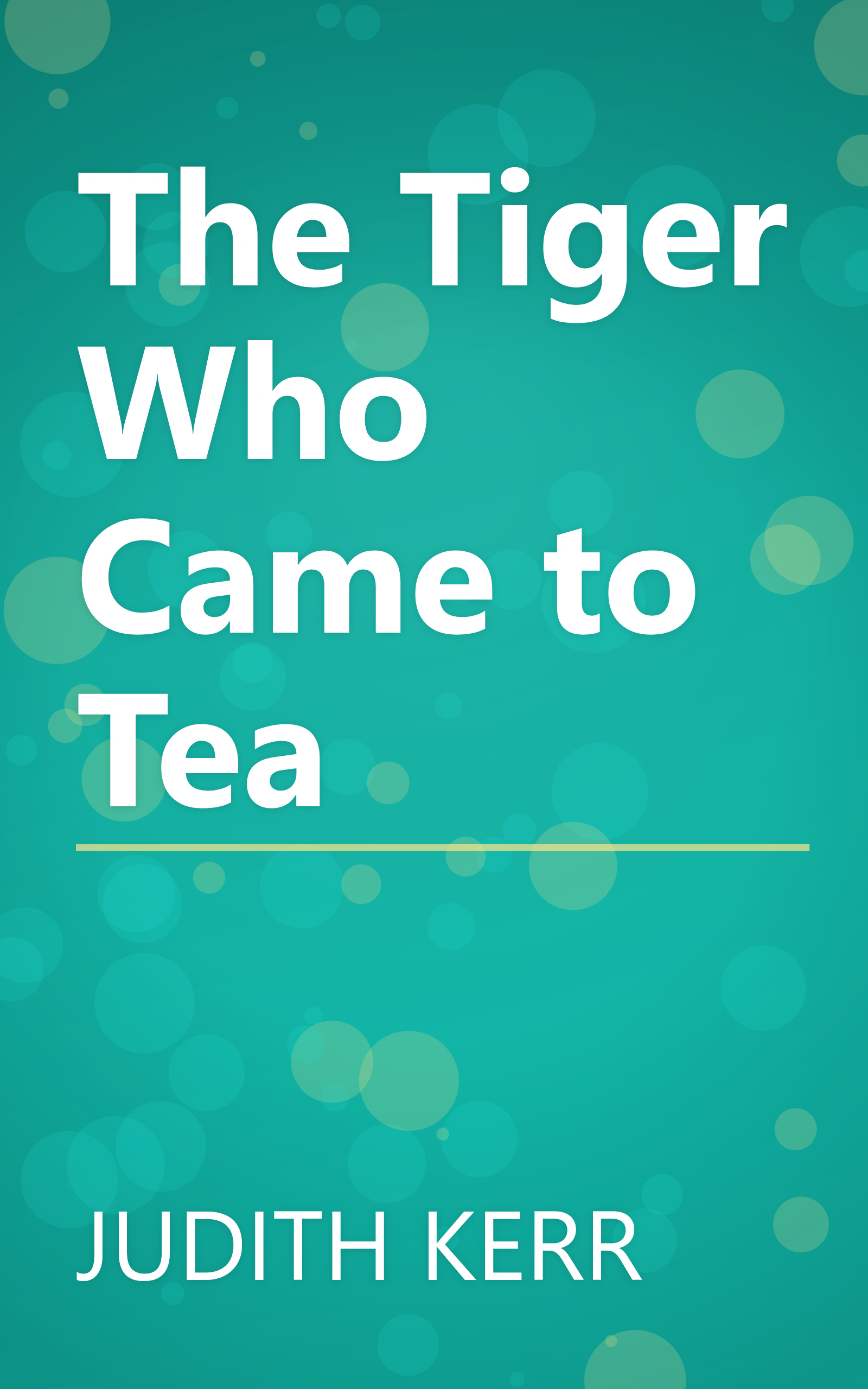 The Tiger Who Came to Tea book cover