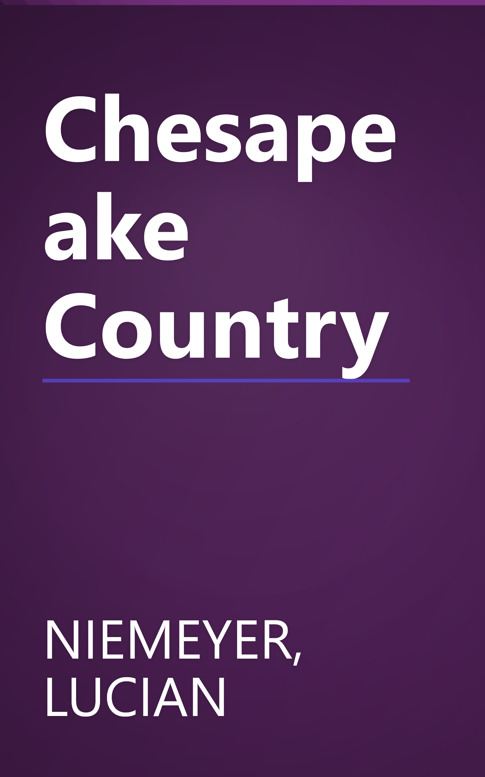 Chesapeake Country book cover
