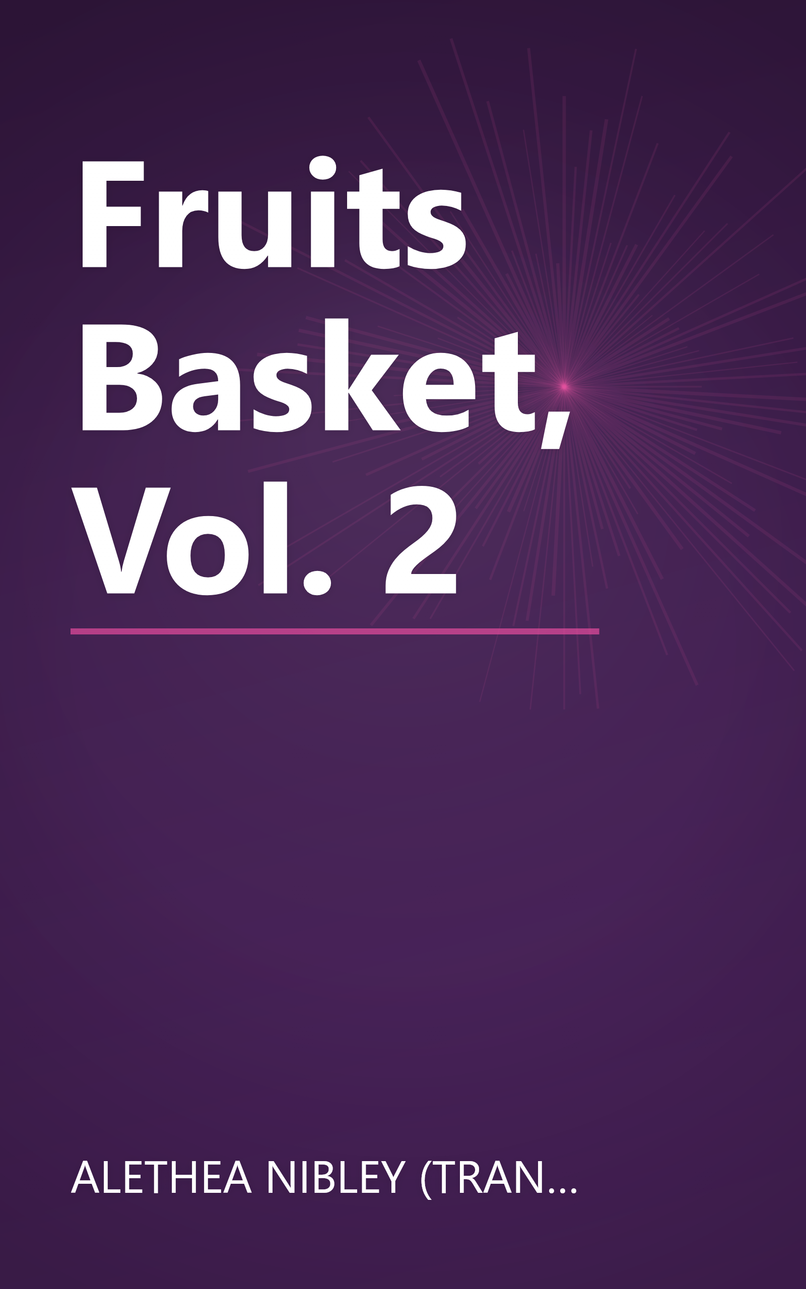 Fruits Basket, Vol. 2 book cover