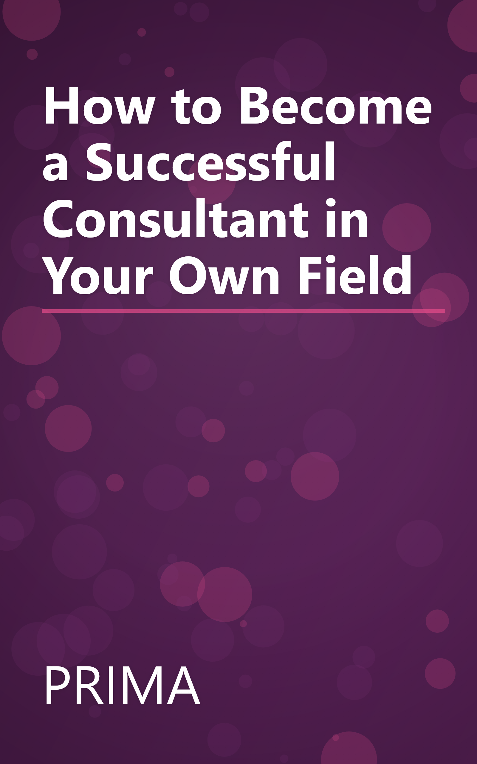 How to Become a Successful Consultant in Your Own Field book cover